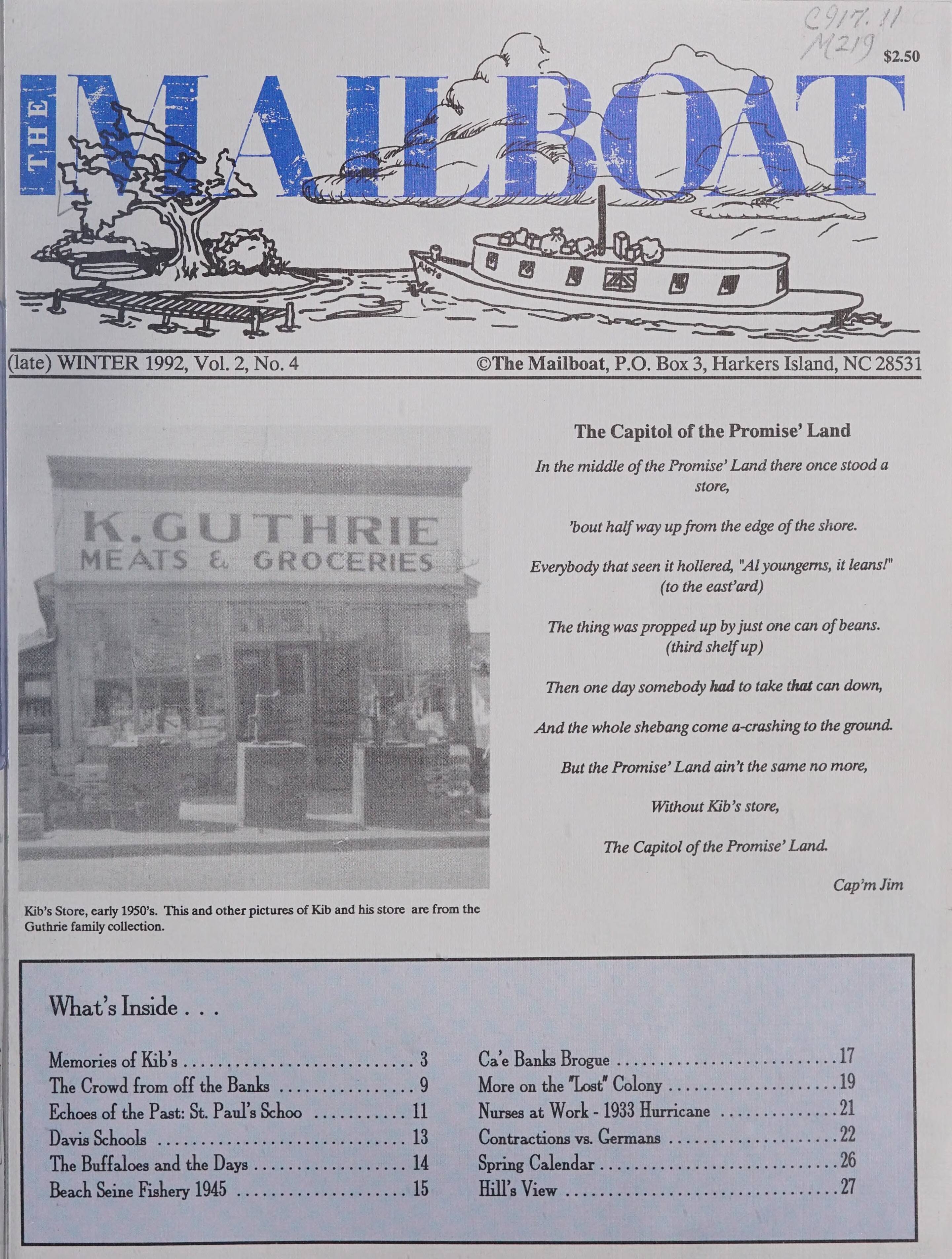Mailboat [Vol. 2, No. 4]
