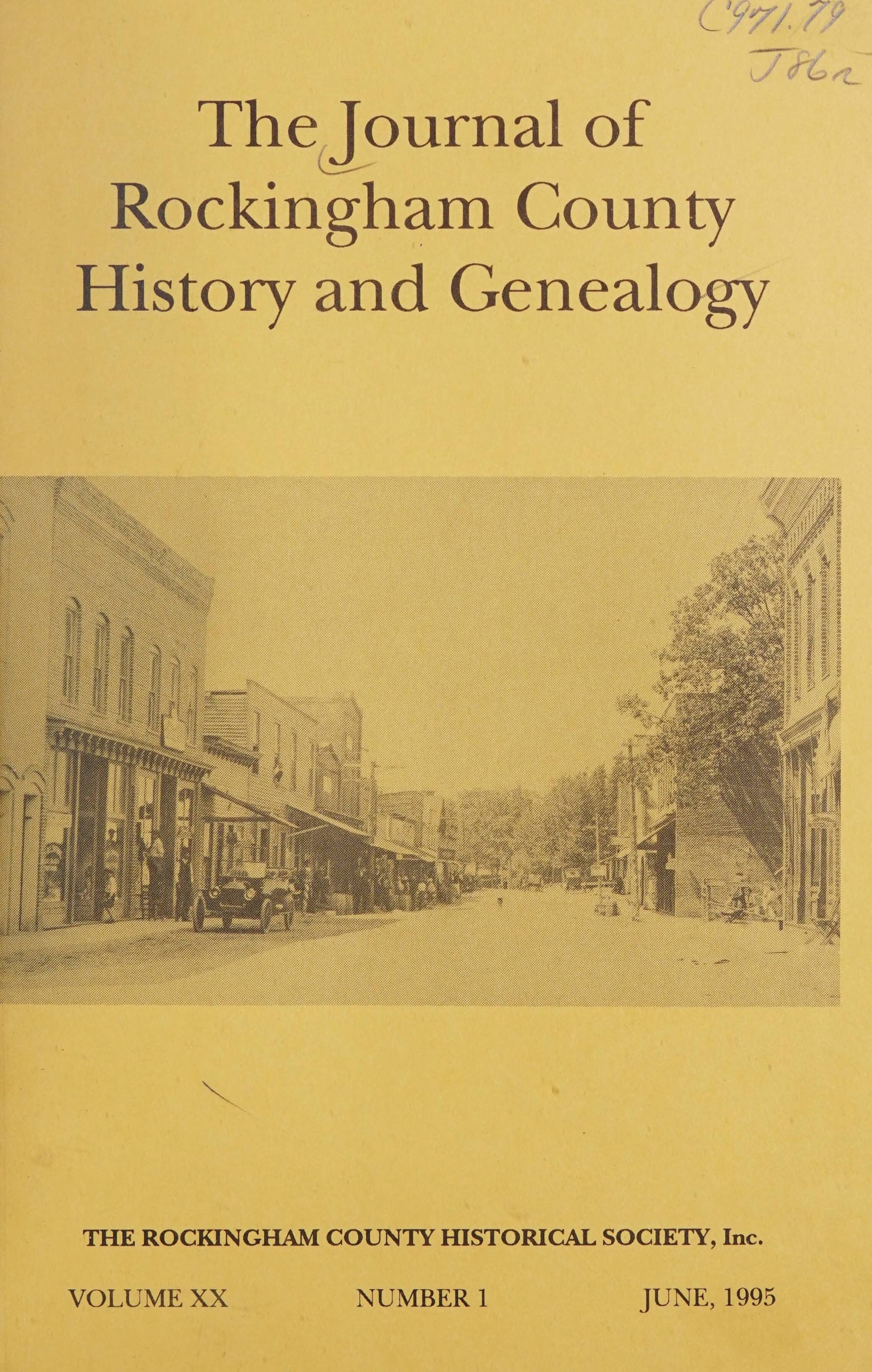 Journal of Rockingham County History and Genealogy [1995-1997]