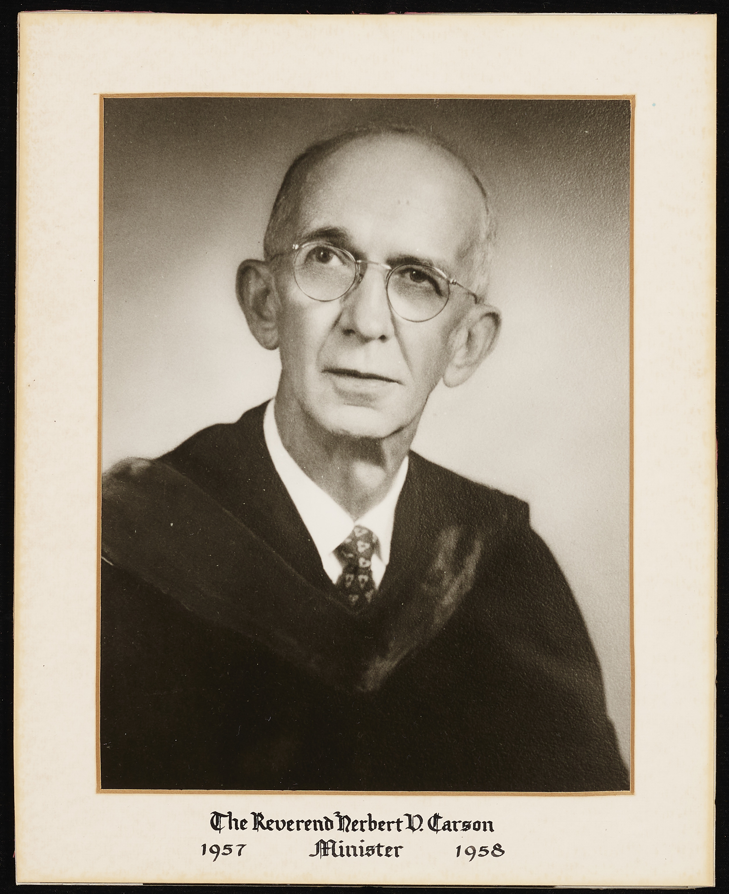 Reverend Herbert V. Carson