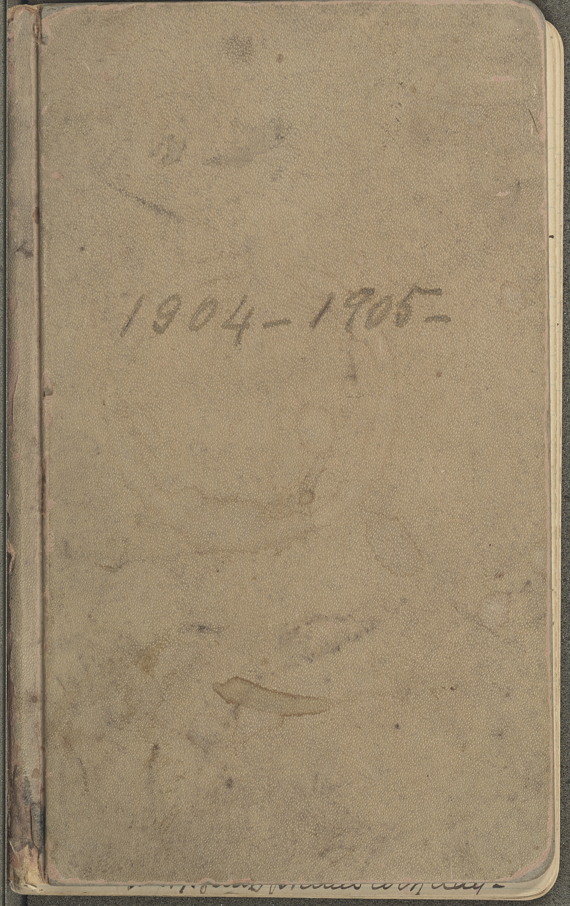 Mary Kelly Watson Smith Diary 1904-1905