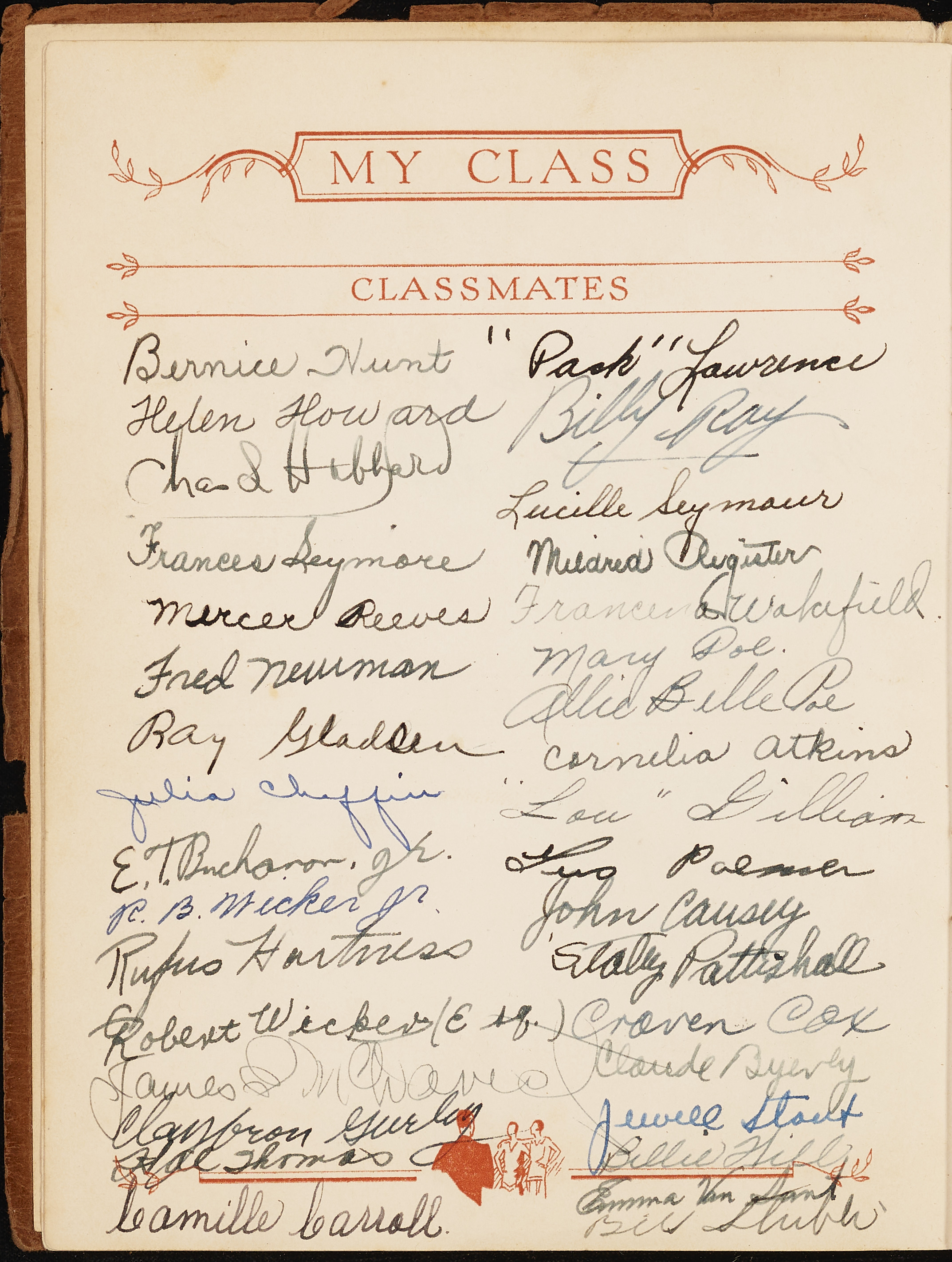 School Exercises 1896-1931