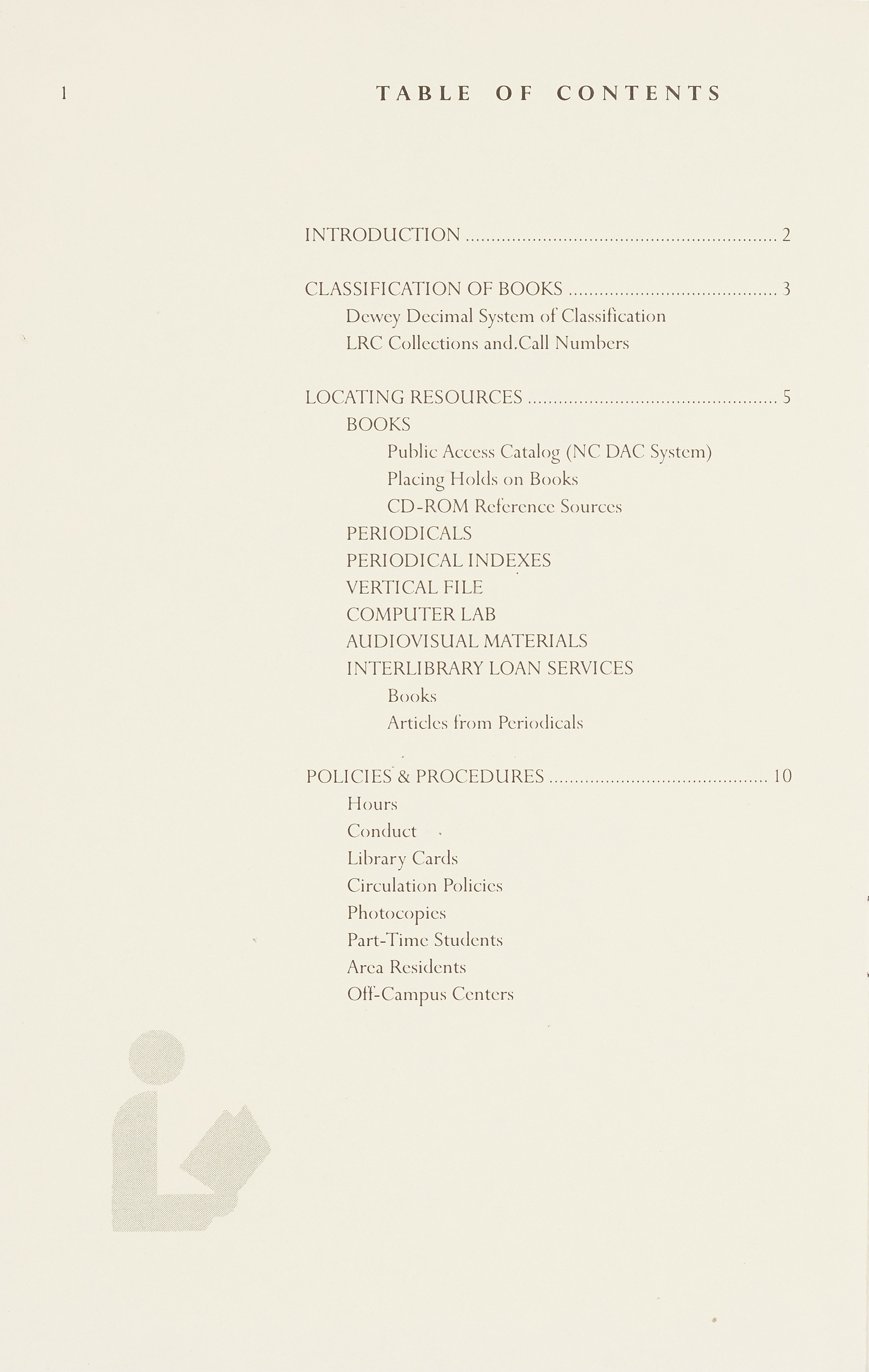 Learning Resources Center Handbook [1997-1998]