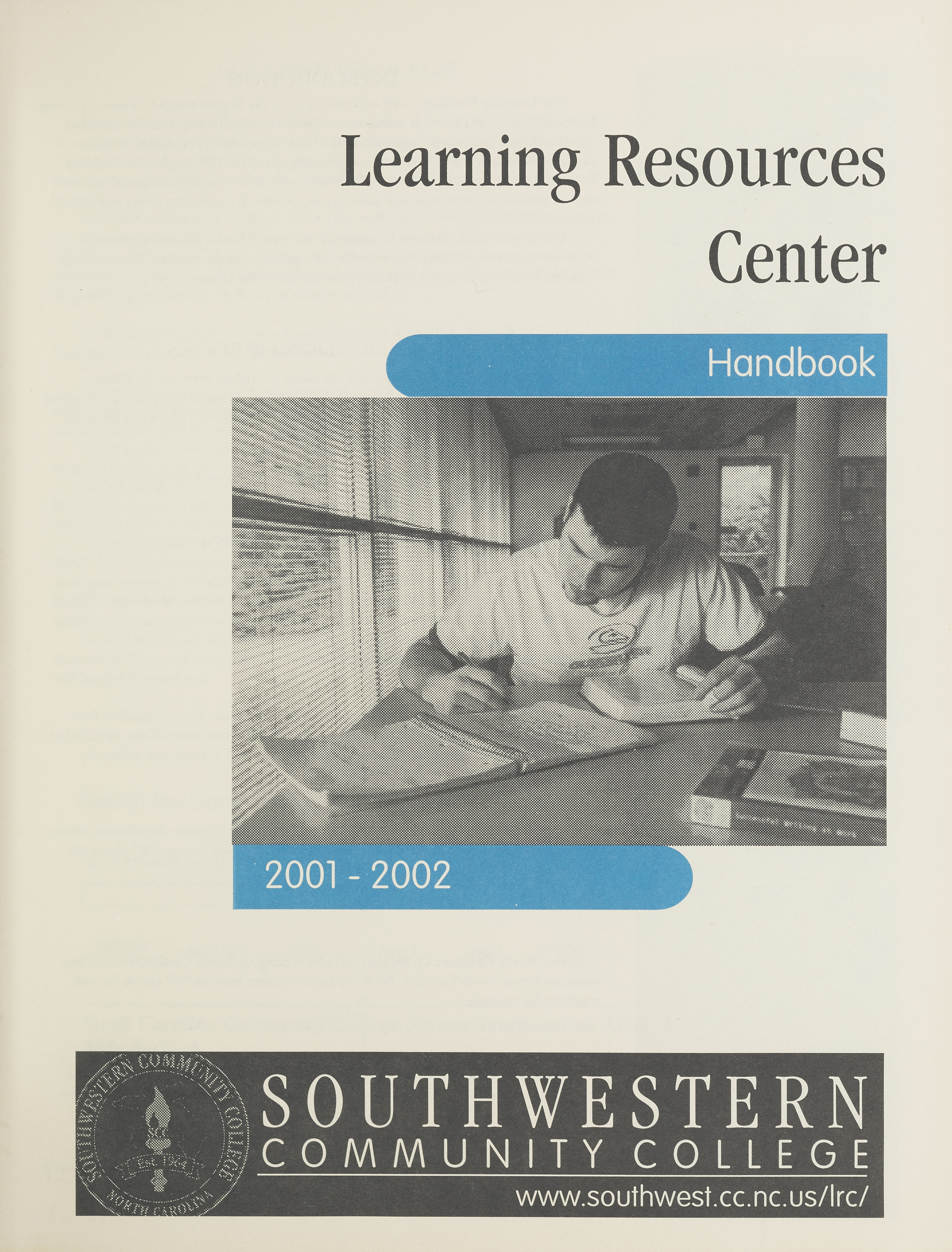 Learning Resources Center Handbook [2001-2002]