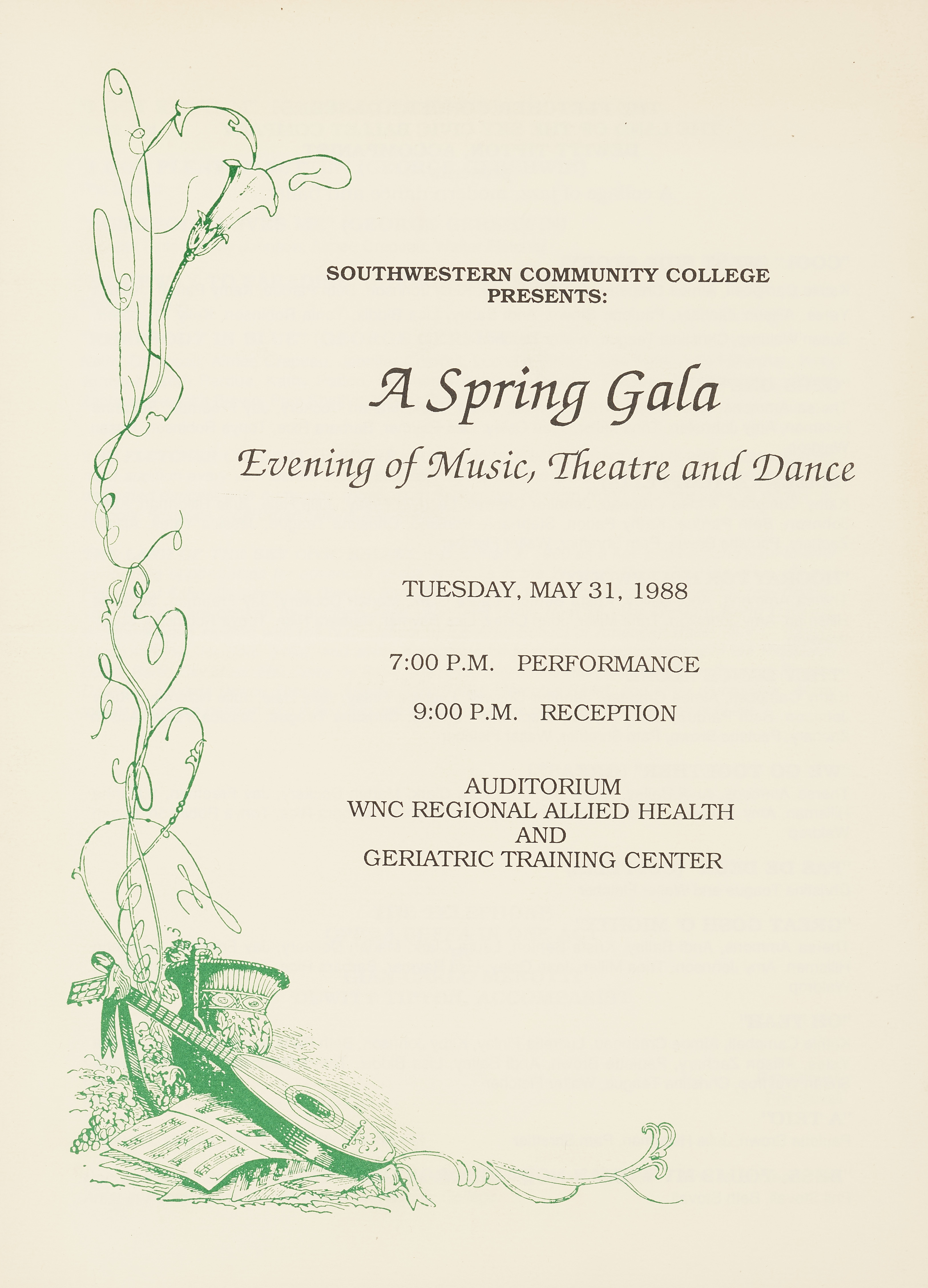 A Spring Gala: Evening of Music, Theatre and Dance