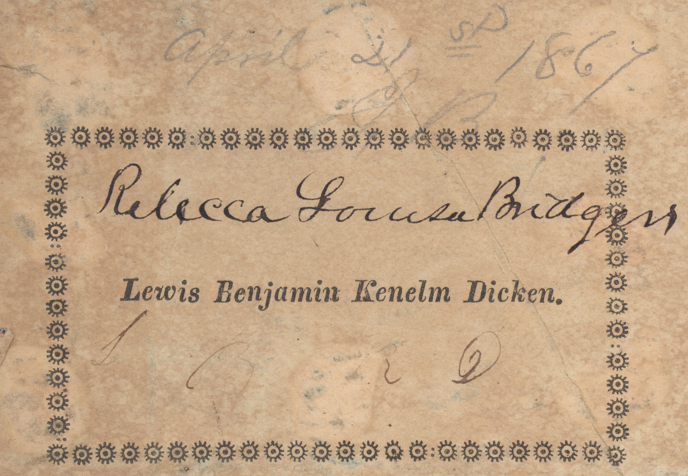 Bridgers Bible Family History