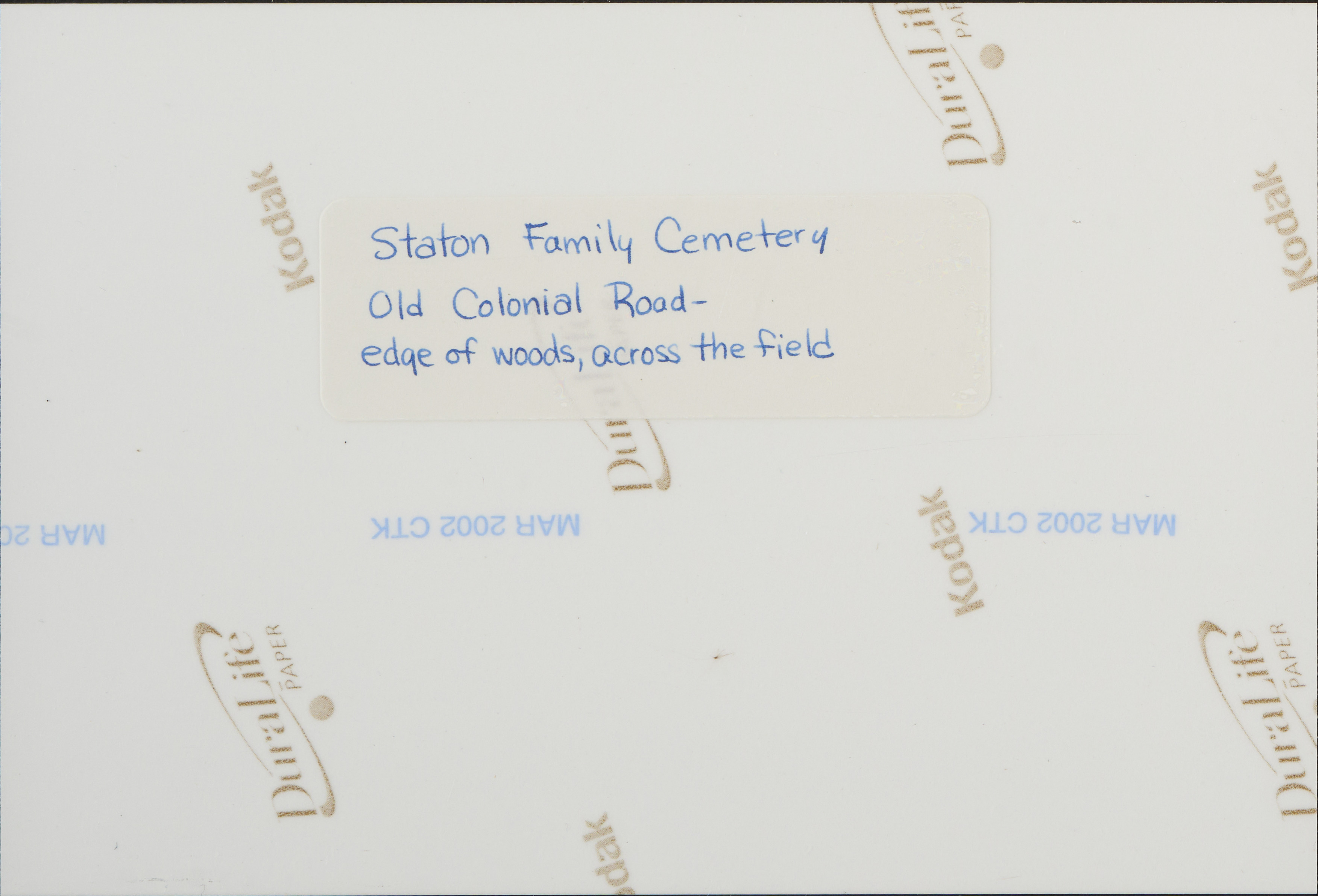 Staton Family Cemetery