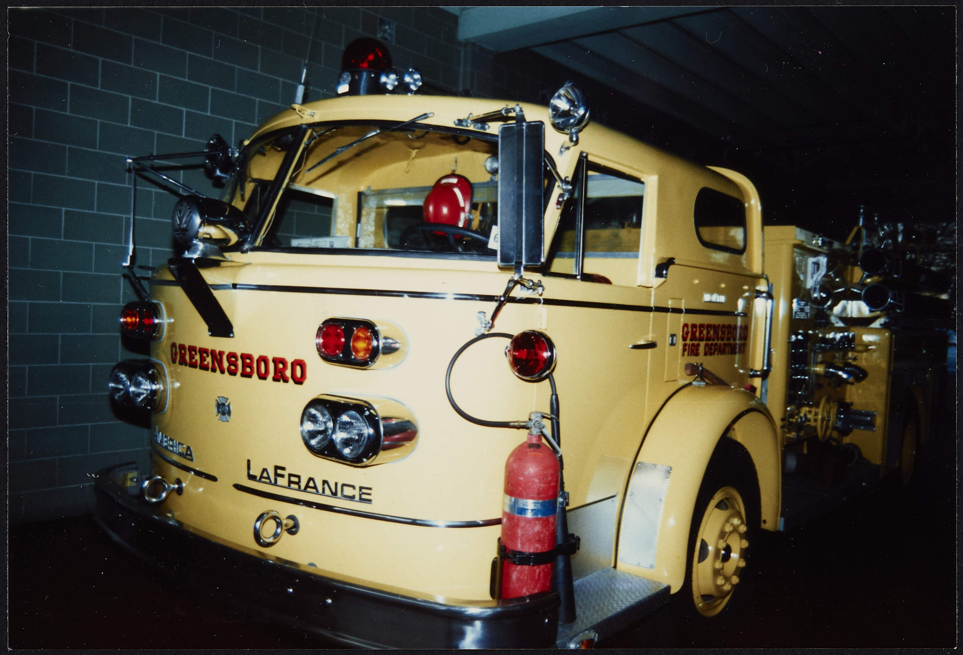 Greensboro Fire Department Fire Trucks and Stations