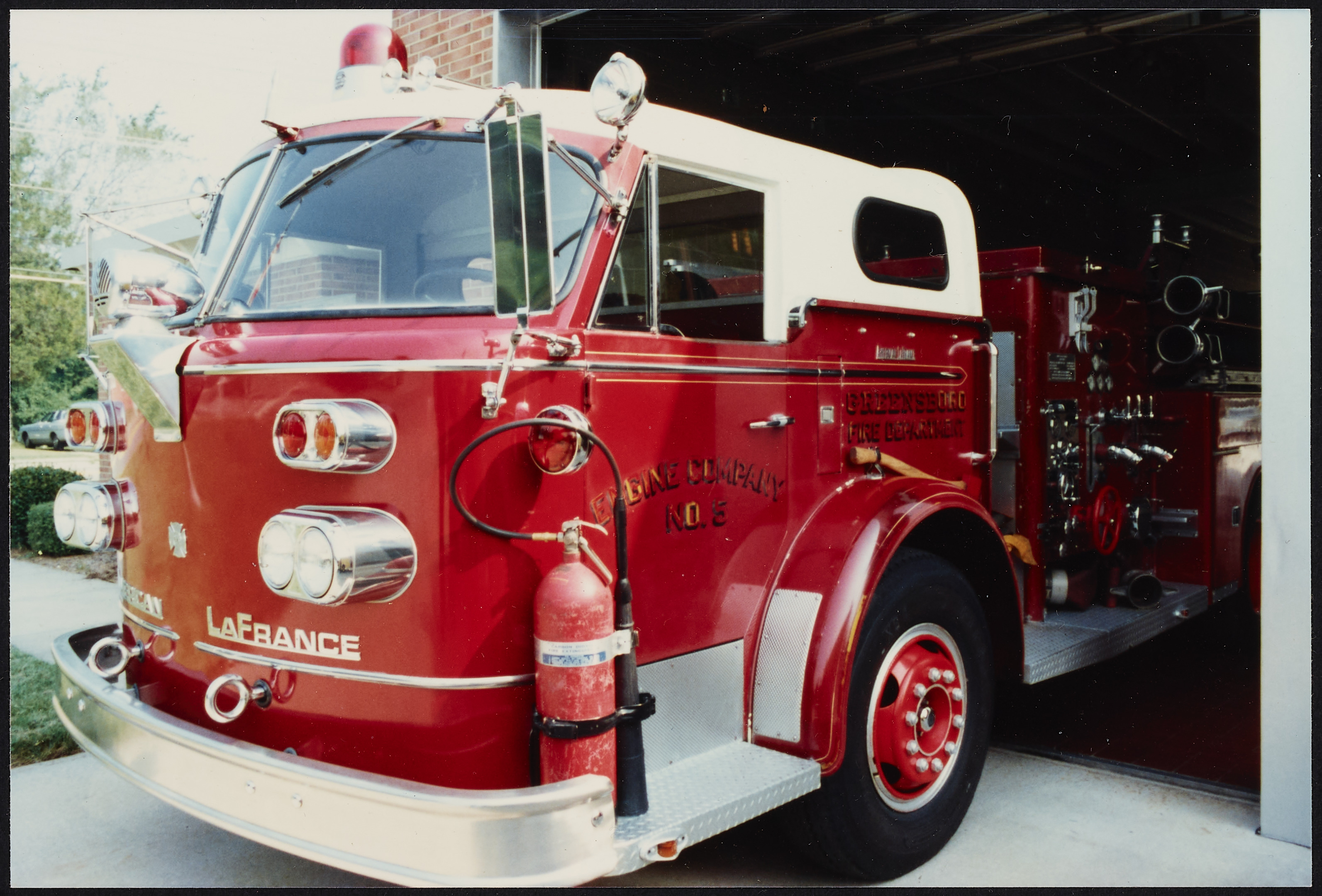 Greensboro Fire Department Fire Trucks and Stations