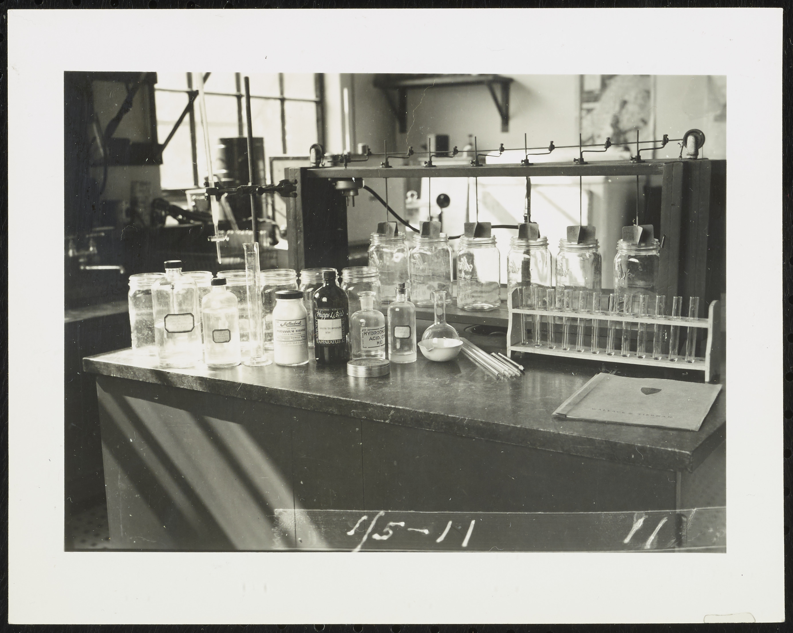 Chemistry Equipment Inside a Lab