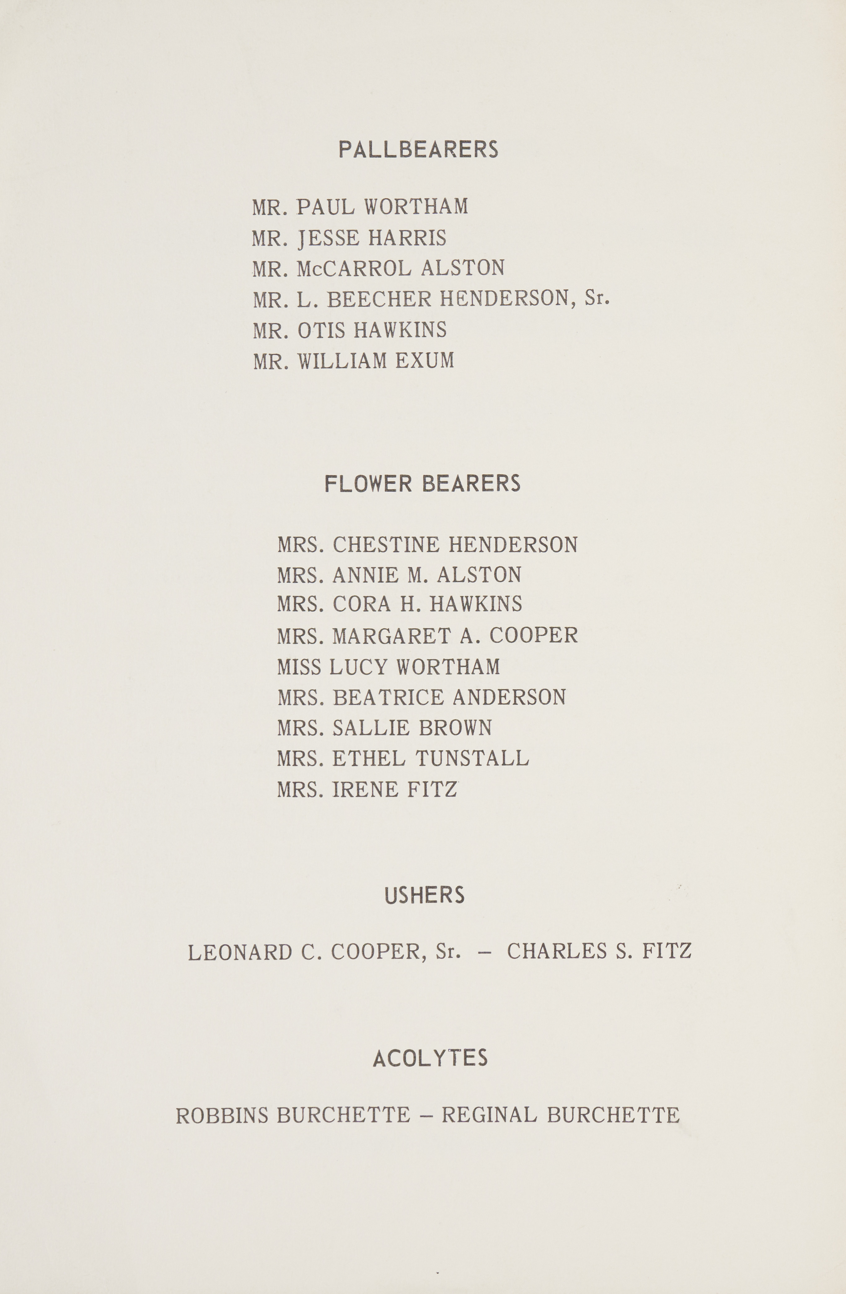 Esther Jerome Ransom Obituary