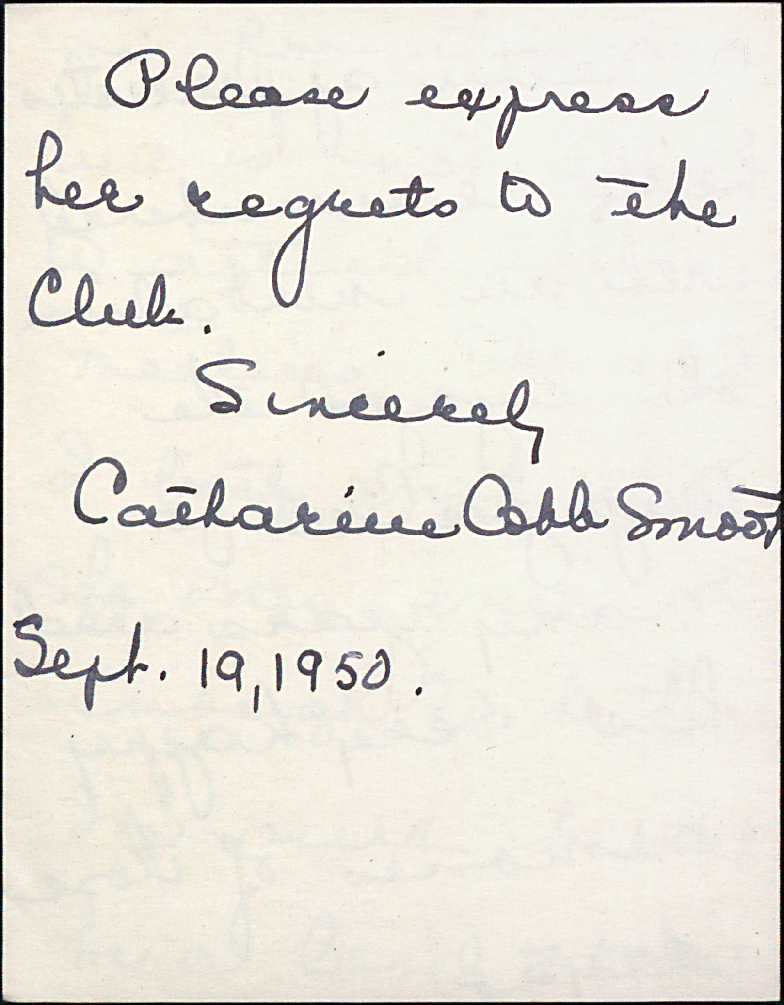 Miscellaneous Correspondence of the Magazine Club