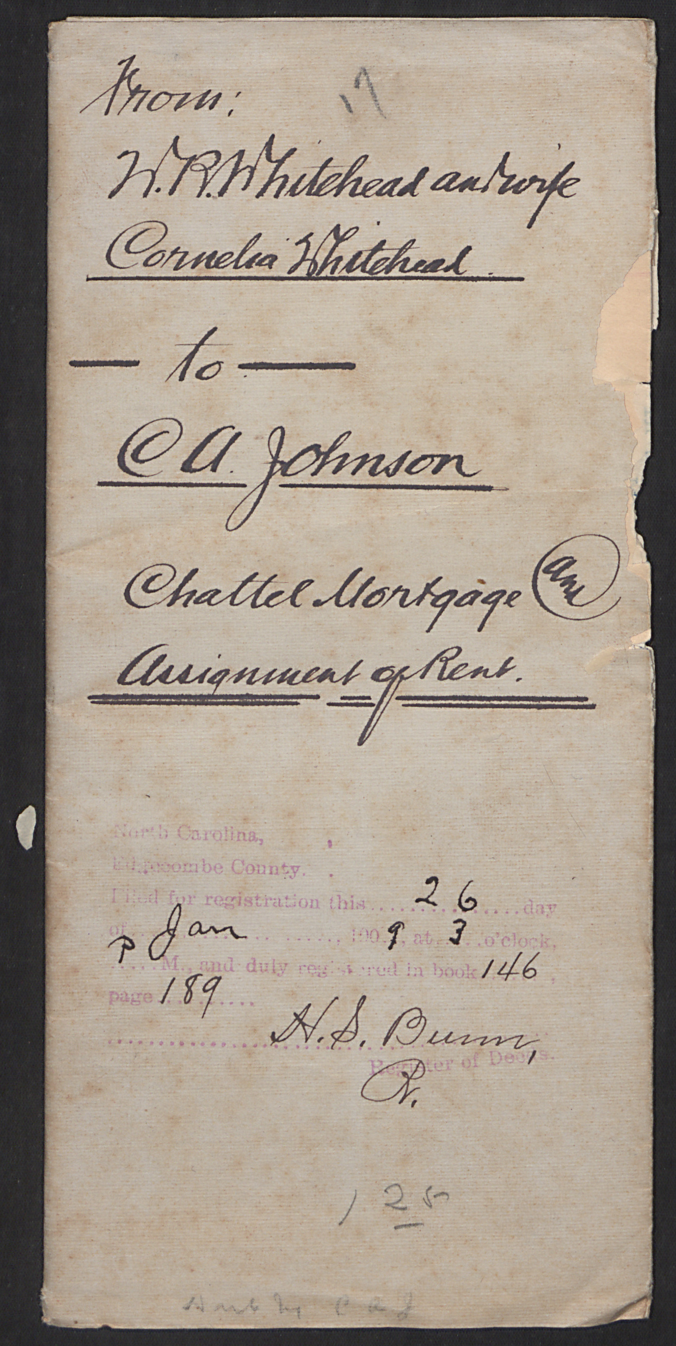 Whitehead Family Records