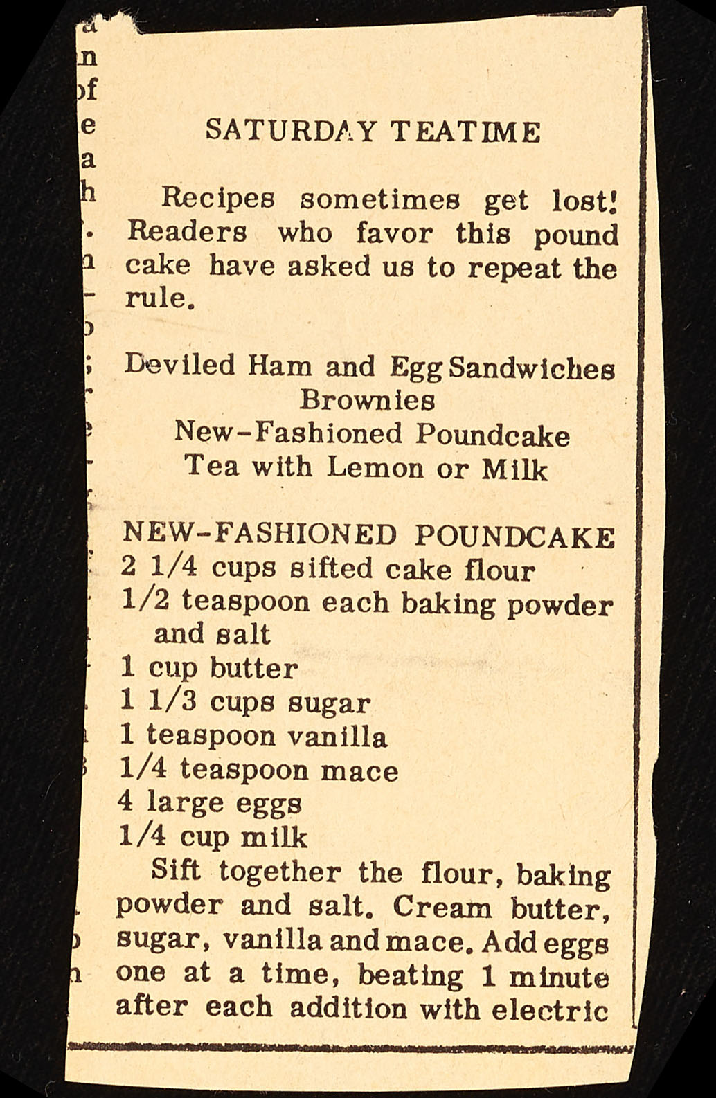 Recipes from The Southern Planter