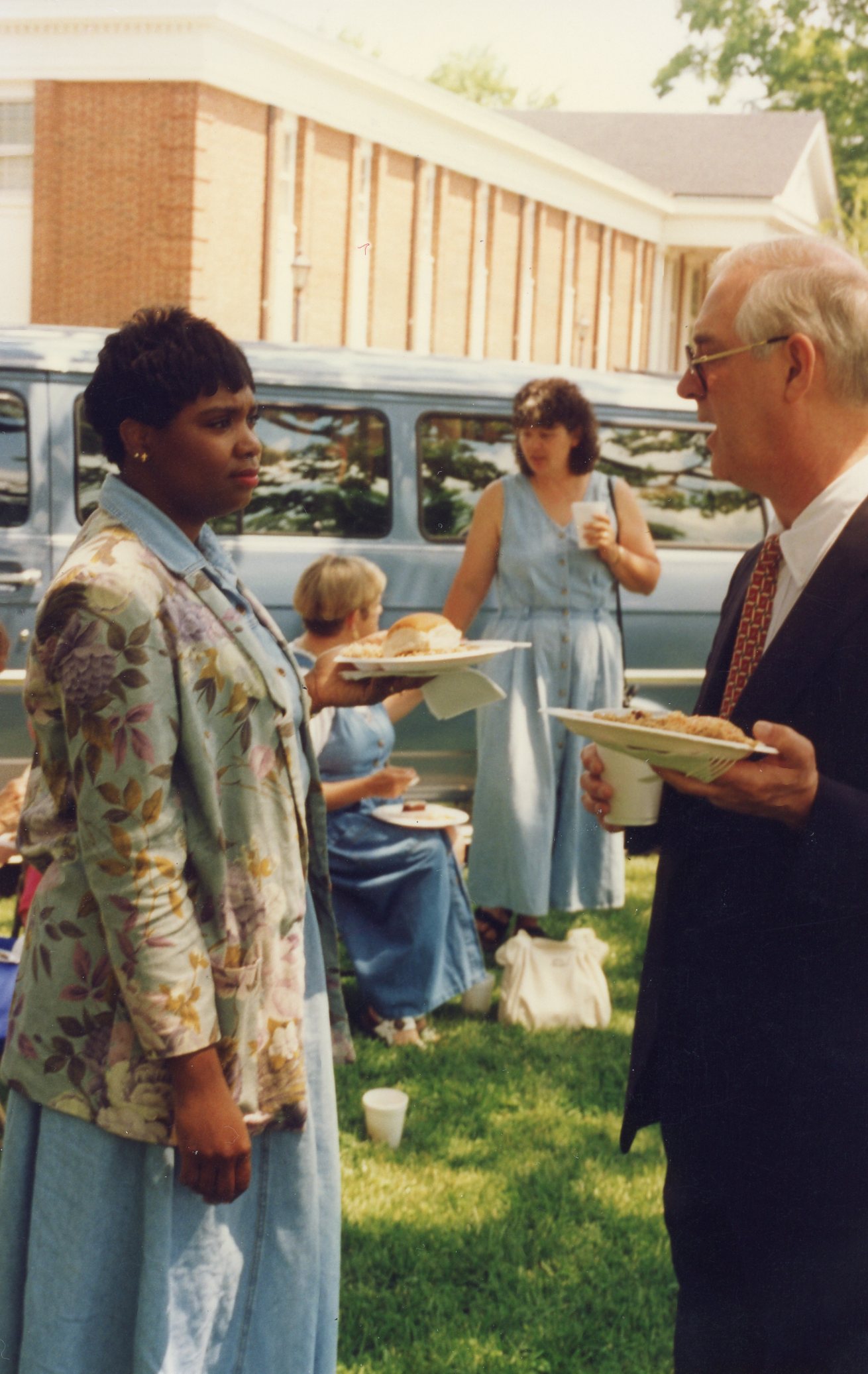 Dr. Douglas O. Eason, President, and Lisa Nesbit, Date Unknown