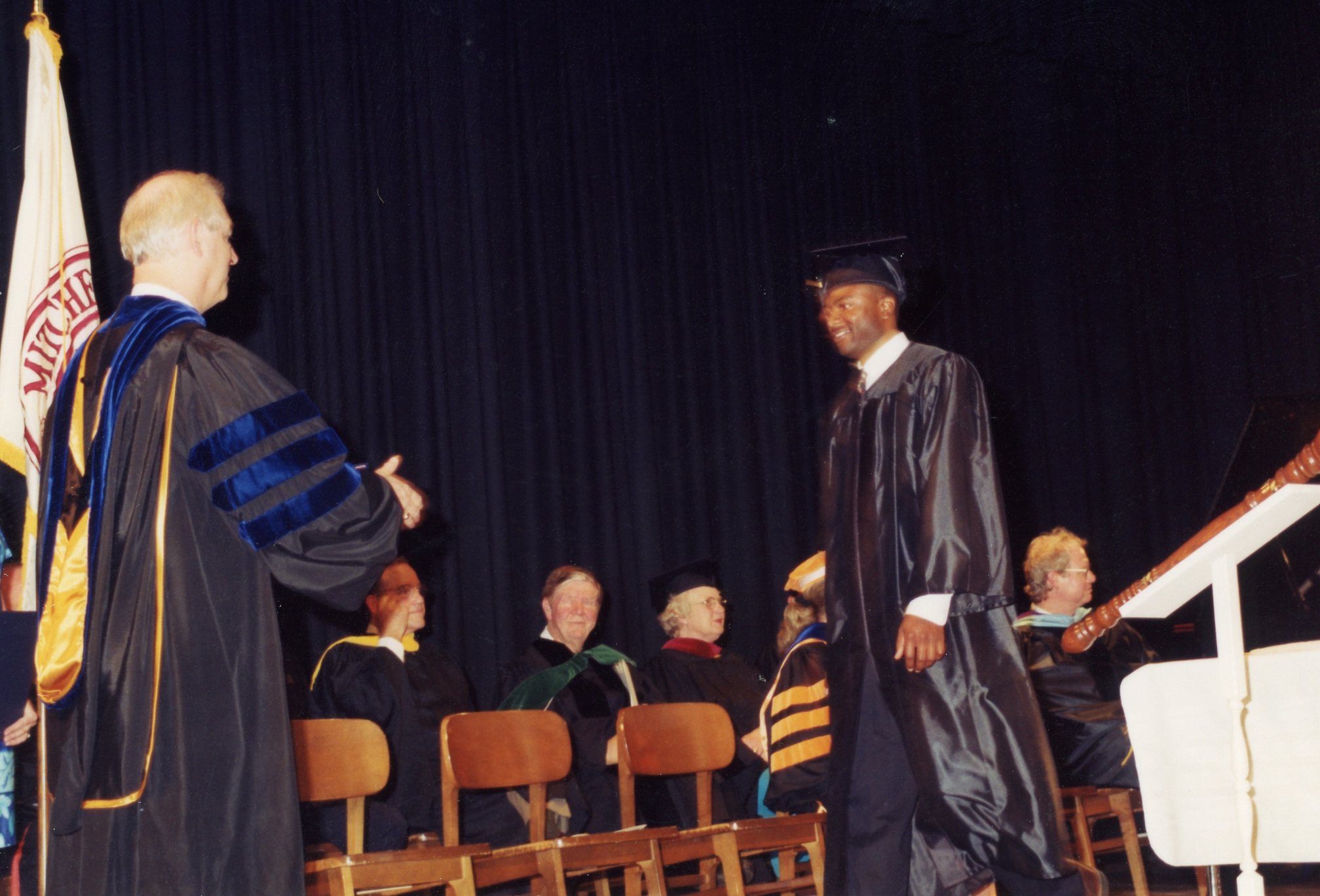 Dr. Douglas O. Eason at Curriculum Graduation, 1999