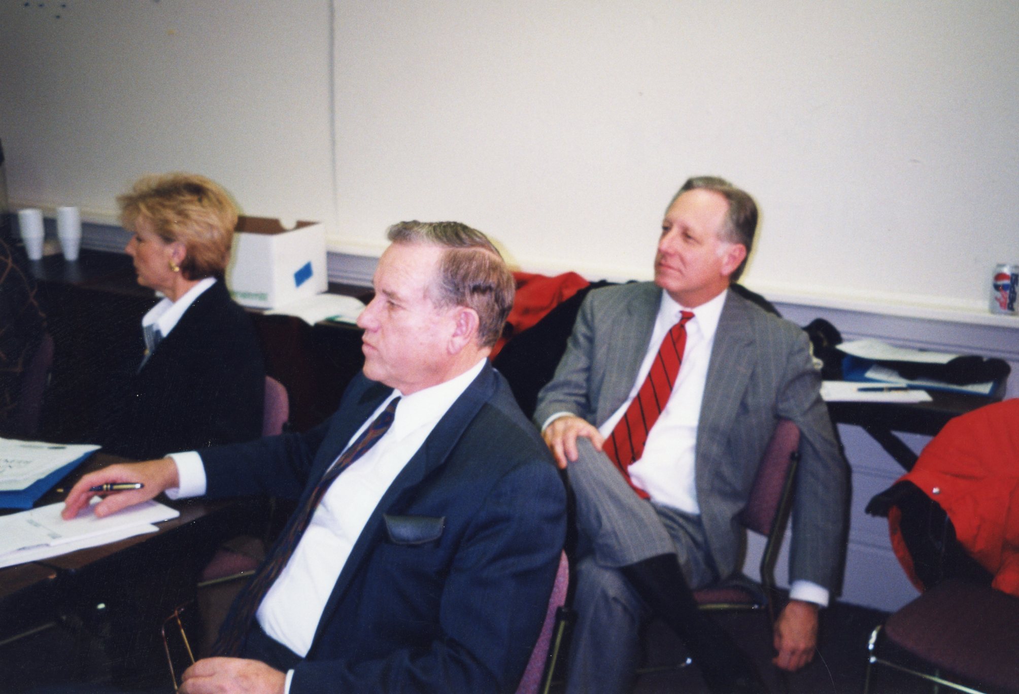 George Brawley and Dr. William (Bill) Findt, 1999
