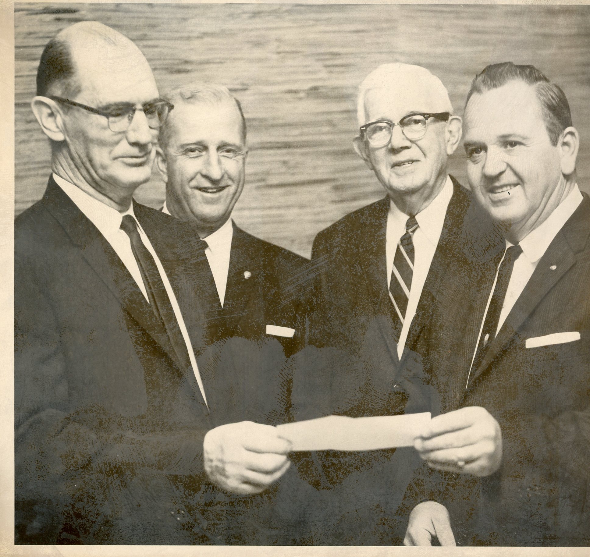 John Montgomery, President, Bill Shaw, Mr. R. D. Grier, Rovery Angel, 1970