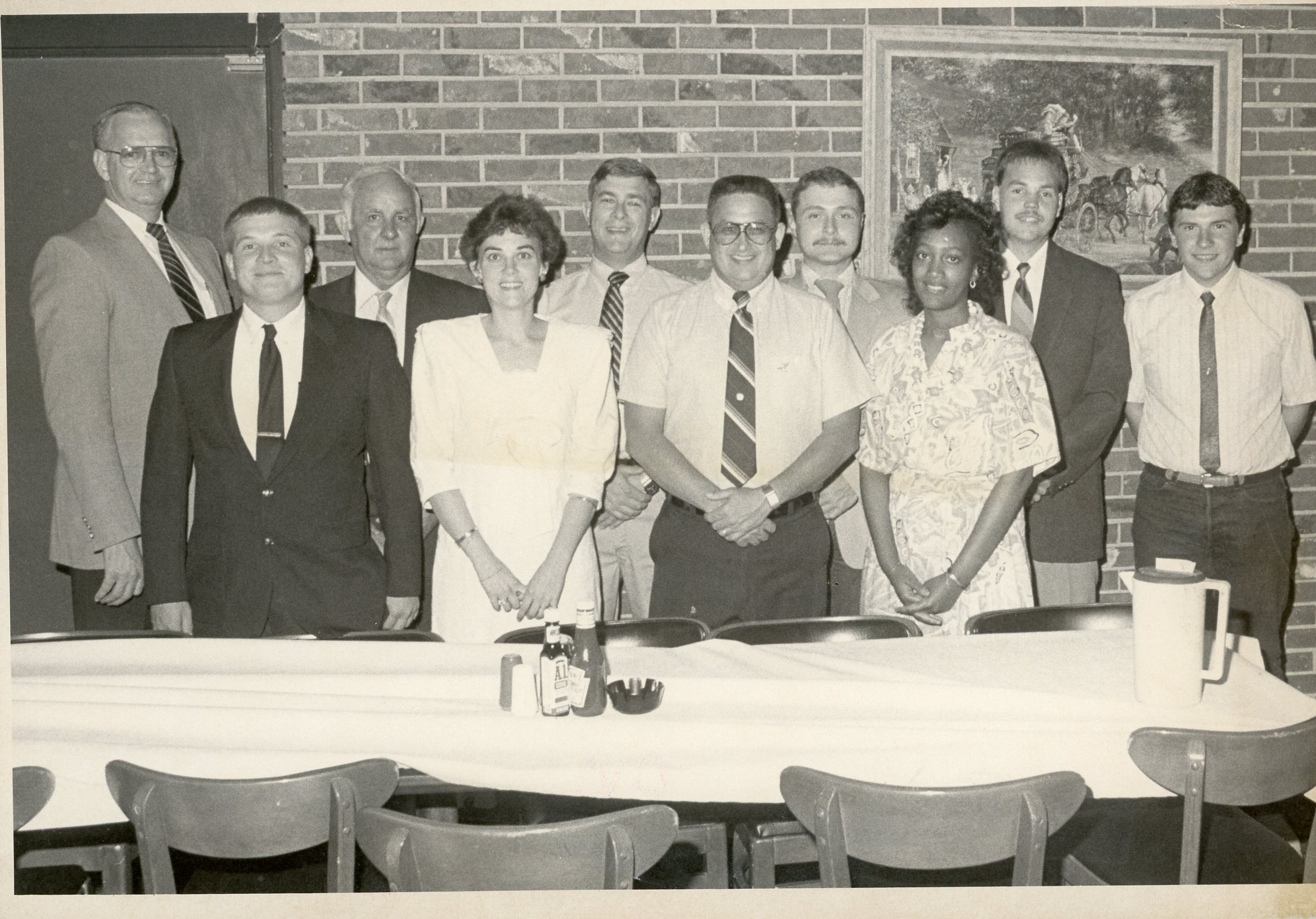 A Group of Two Unknown Females and Eight Unknown Males, from the Basic ...