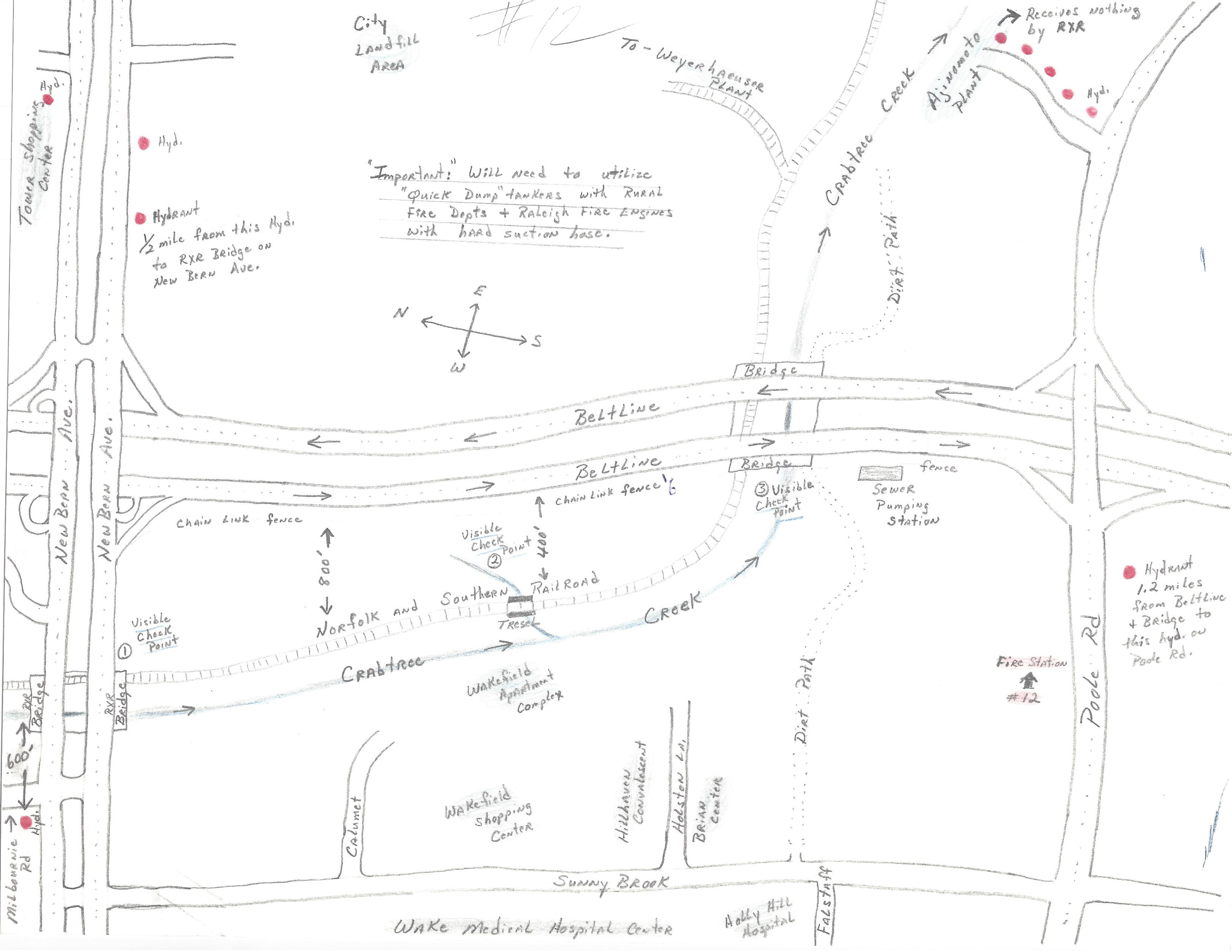 Raleigh Fire Department Pre-Planning Maps