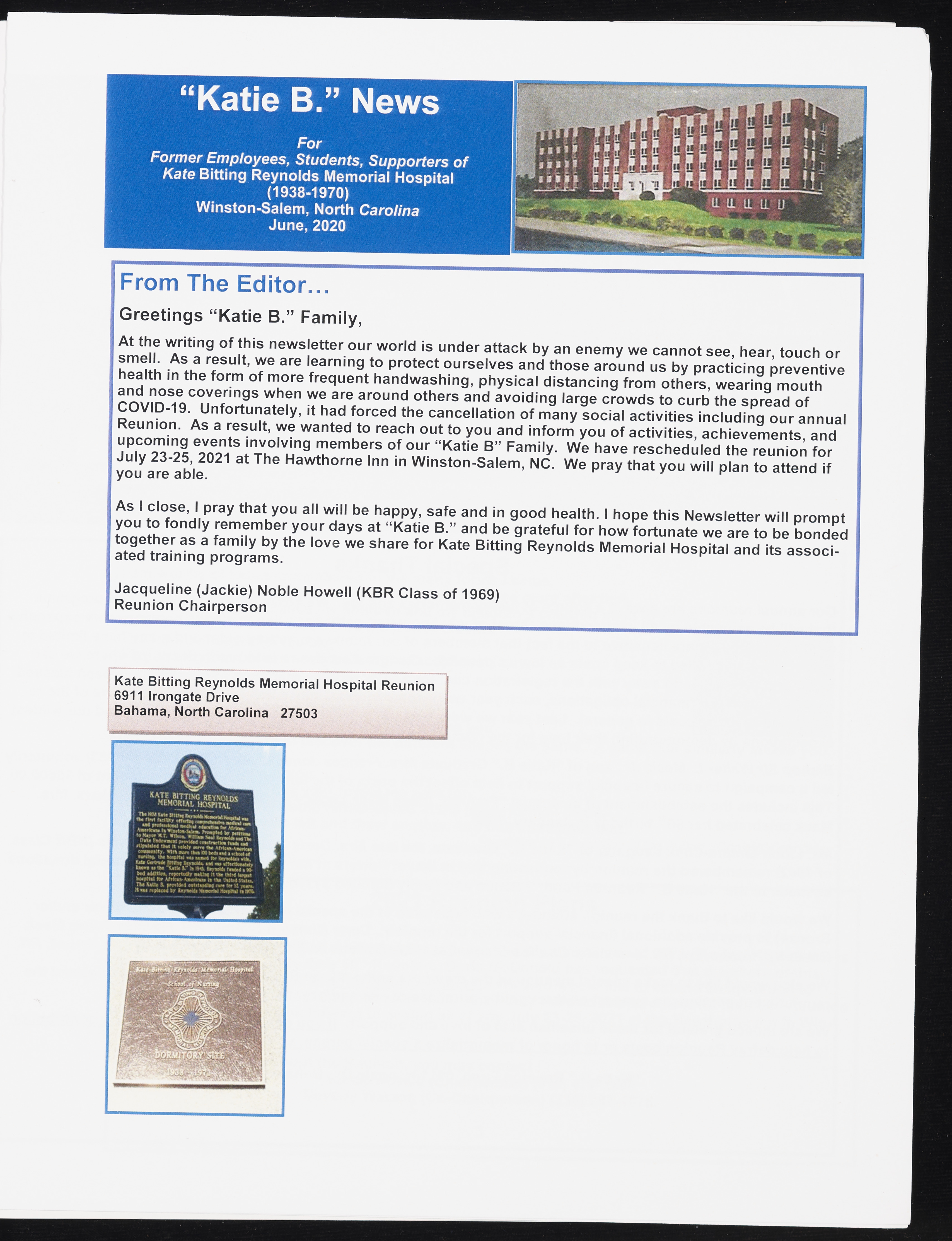 Remembering "Katie B."