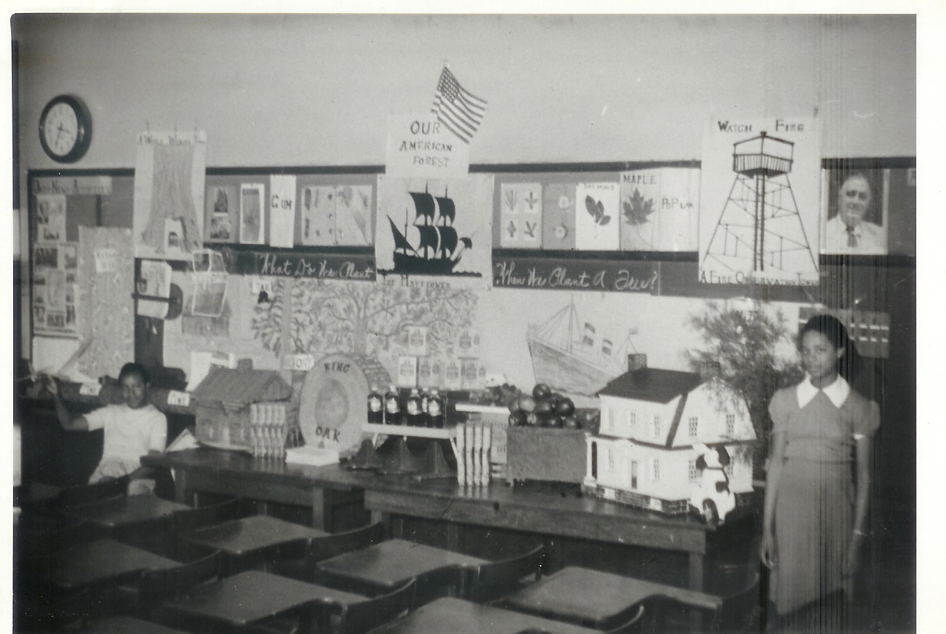 Classroom Scenes from Winston-Salem's Fourteenth Street School