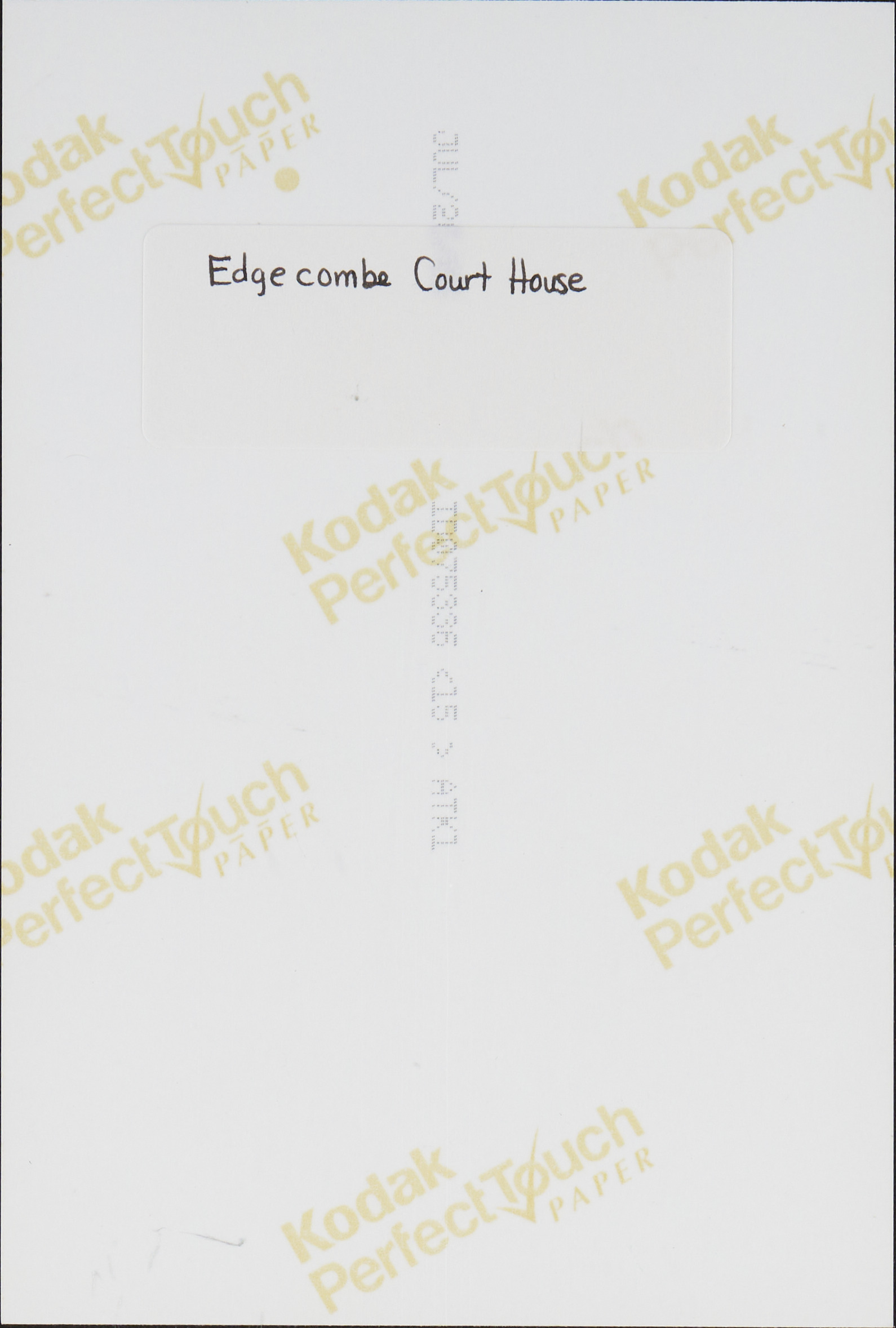 Edgecombe Court House