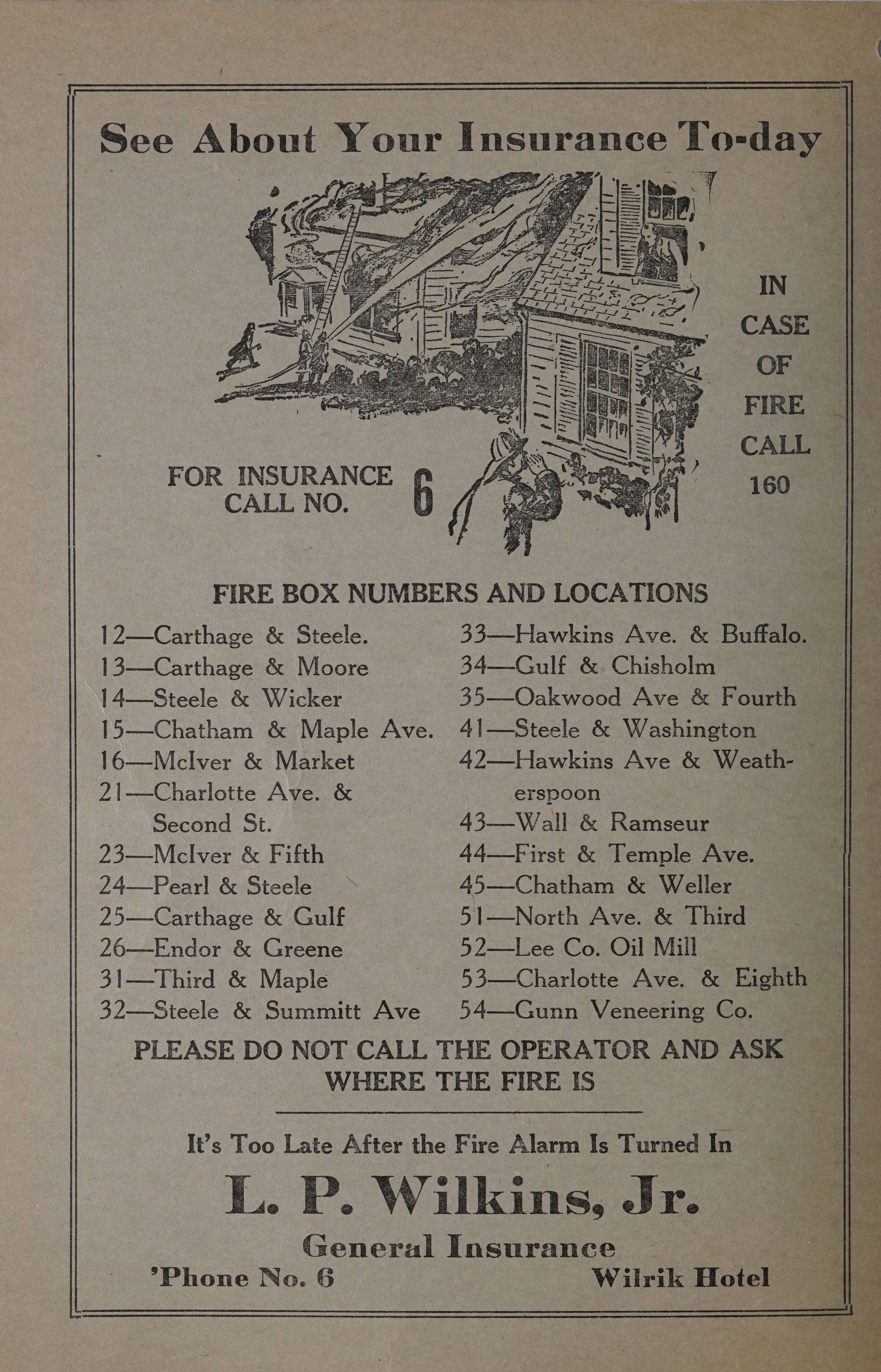 Telephone Directory of Heins Telephone Company, Sanford and Jonesboro ...