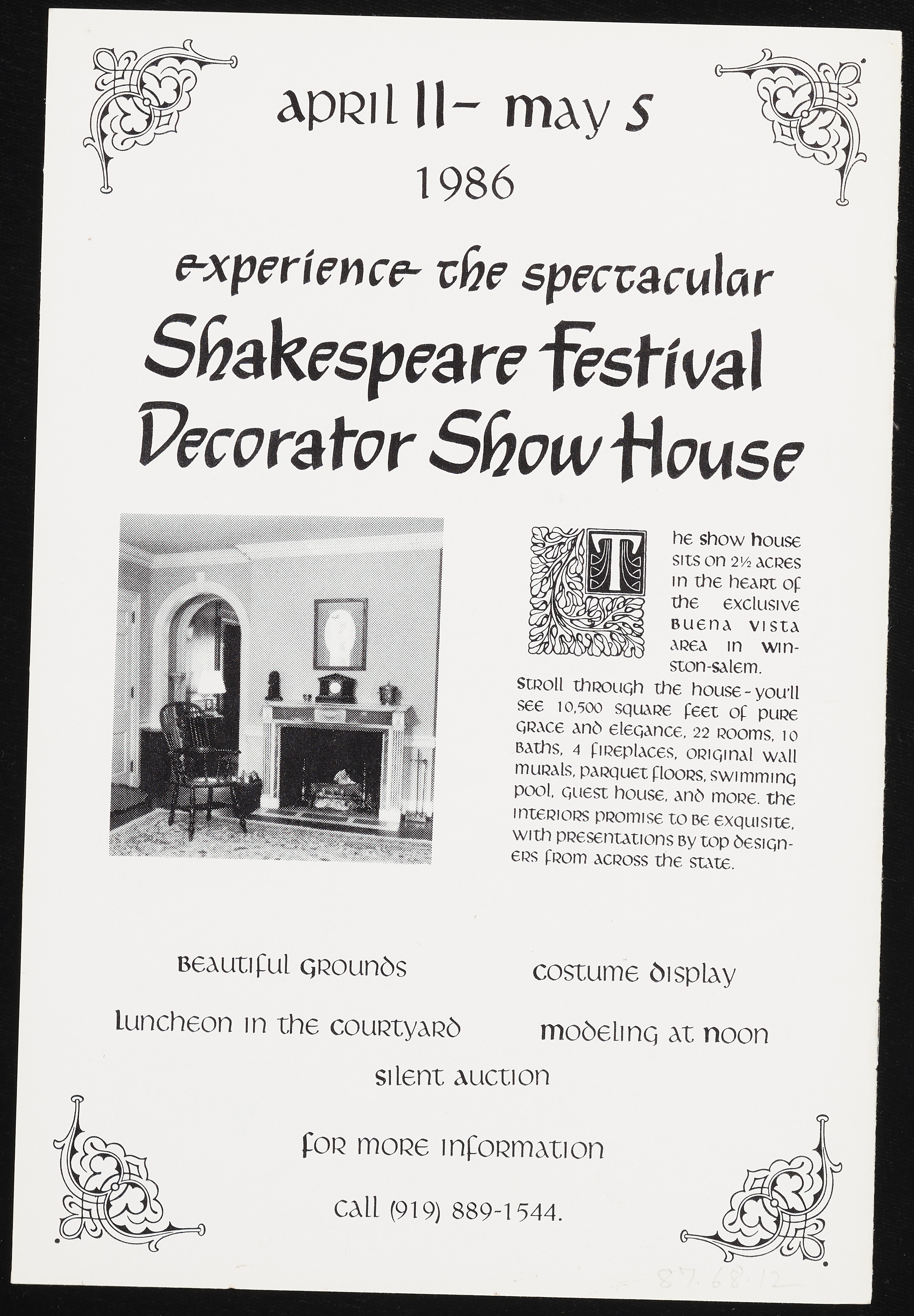 A Christmas Carol Playbill [1985]