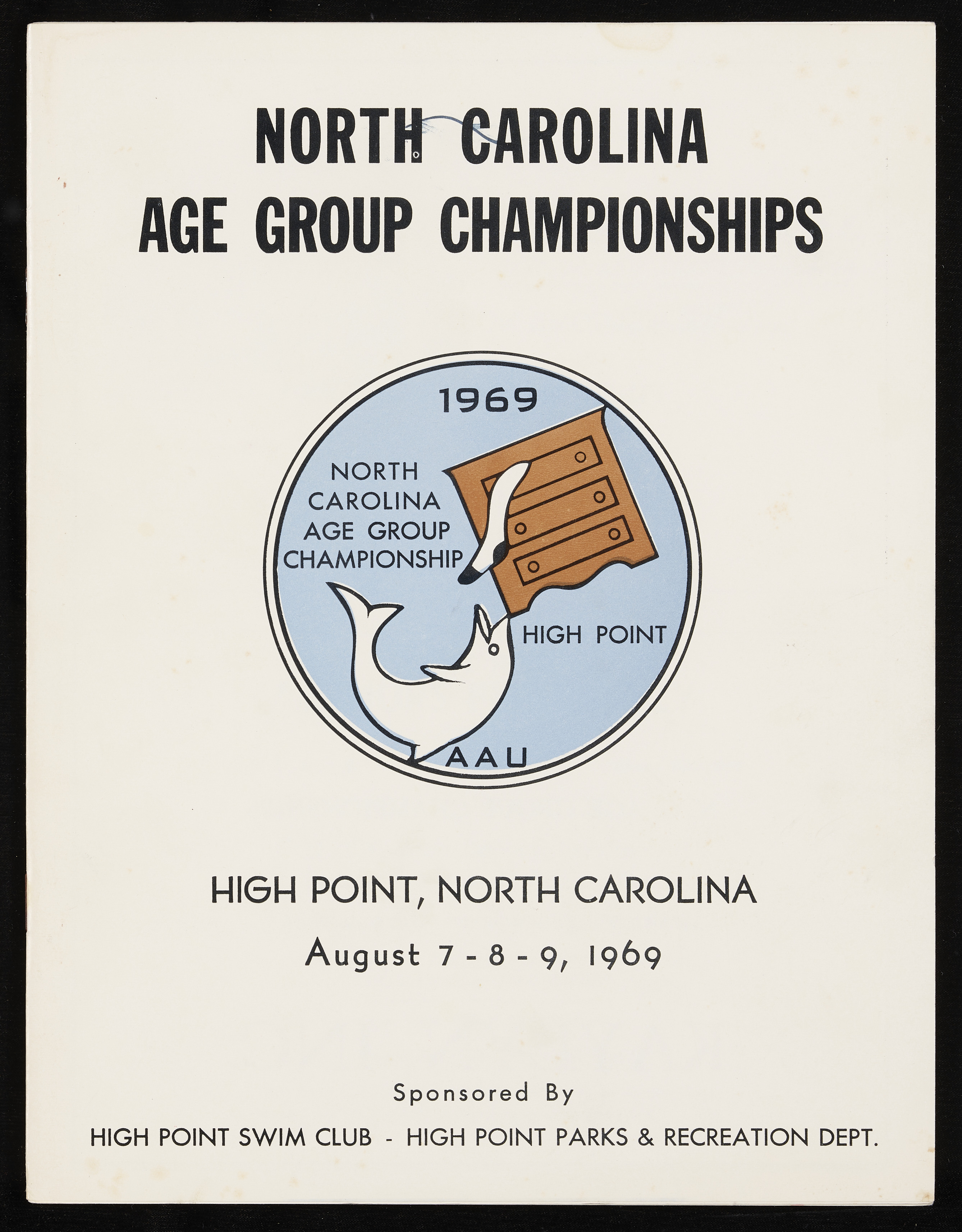 North Carolina AAU Age Group Swimming Championships [1969]