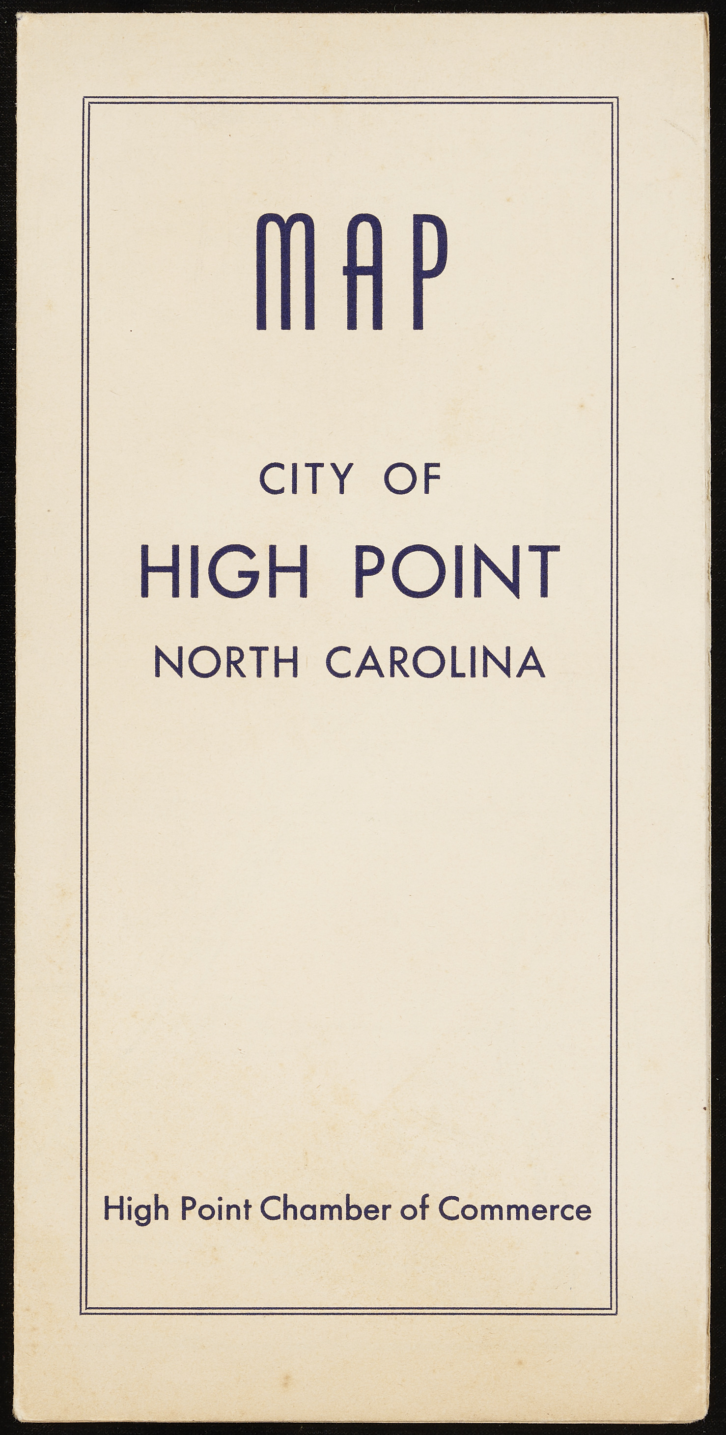 Map of High Point NC
