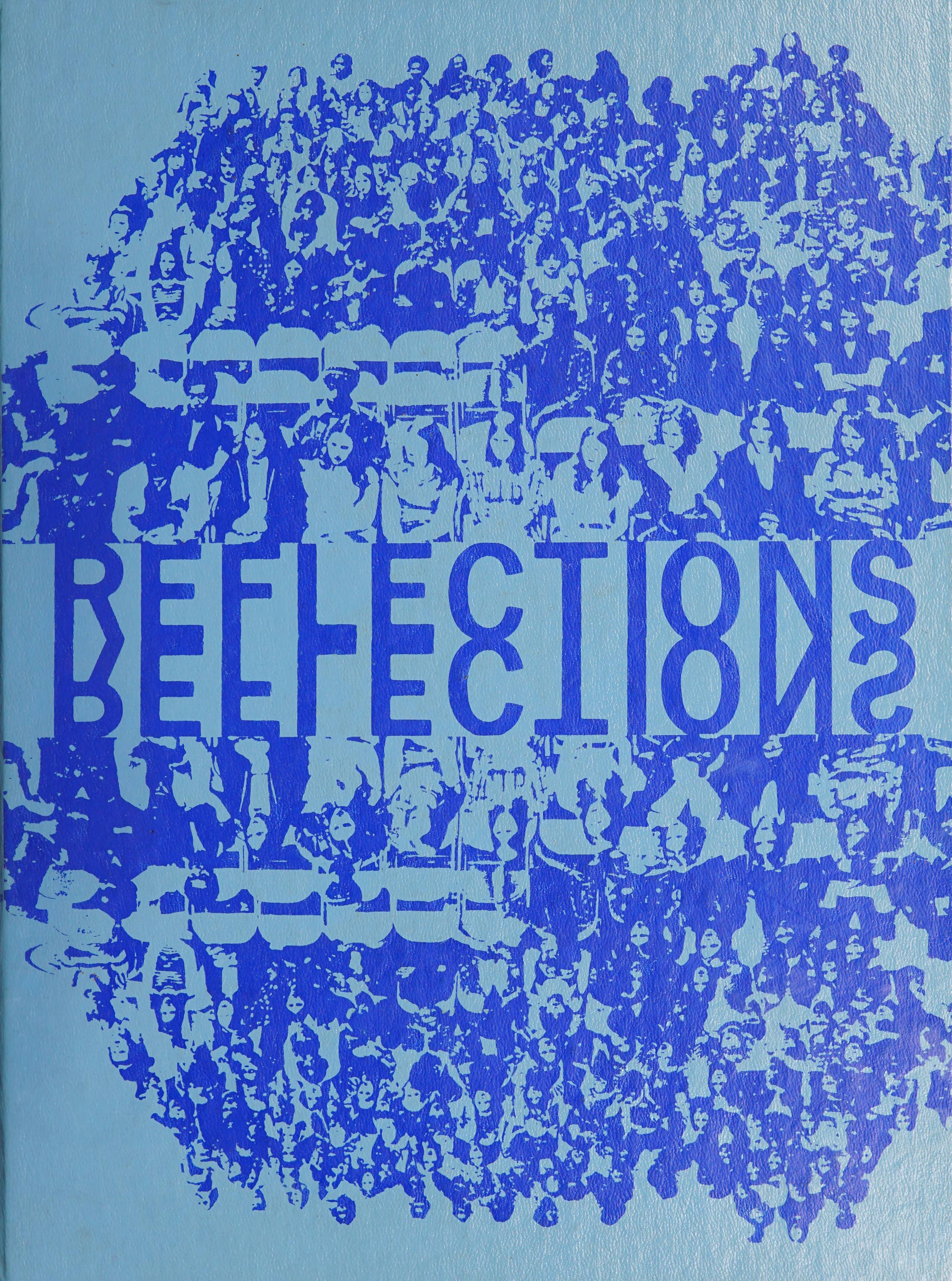 1974 Reflections Person Senior High School Yearbook