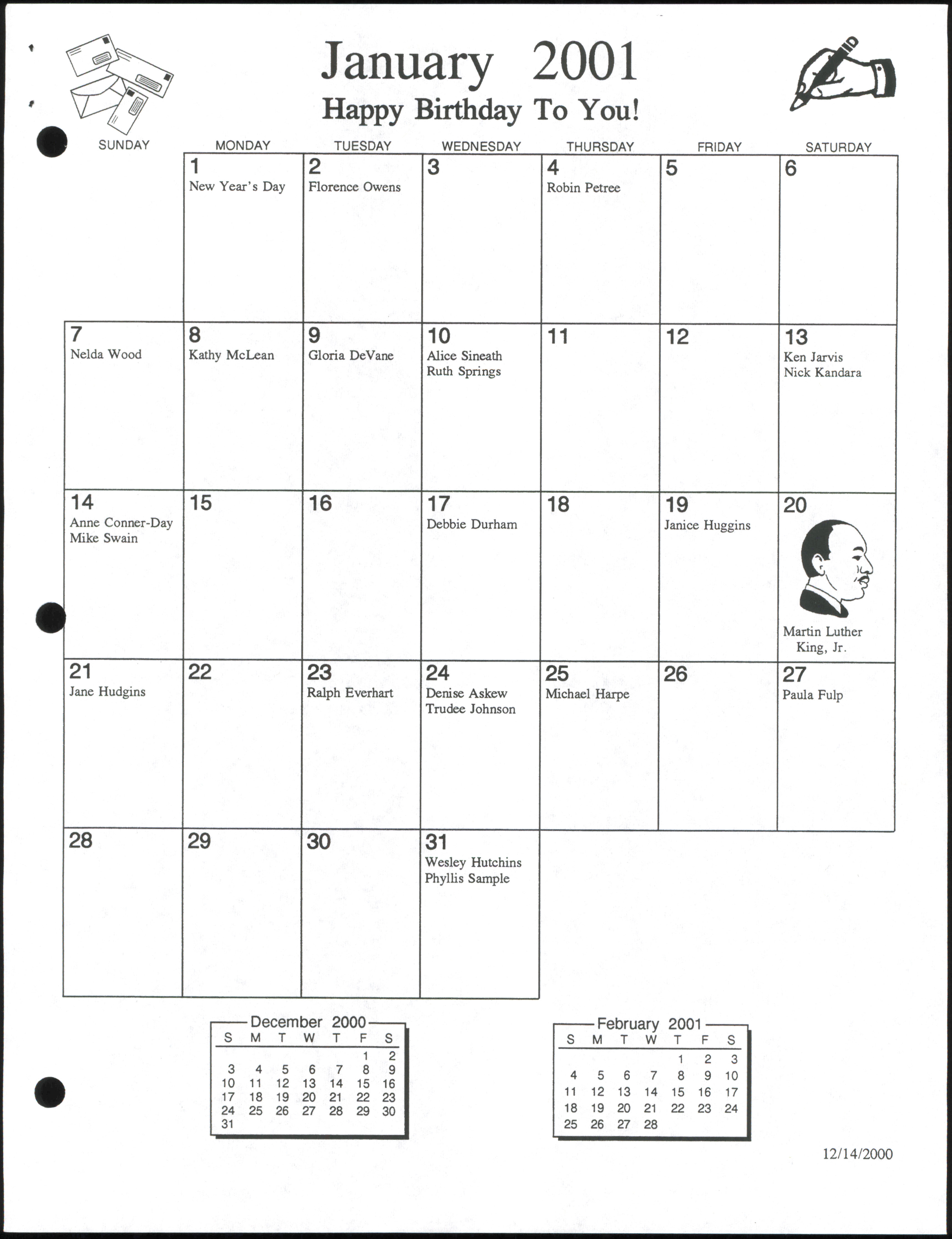 Information Weekly [September-December 2000]