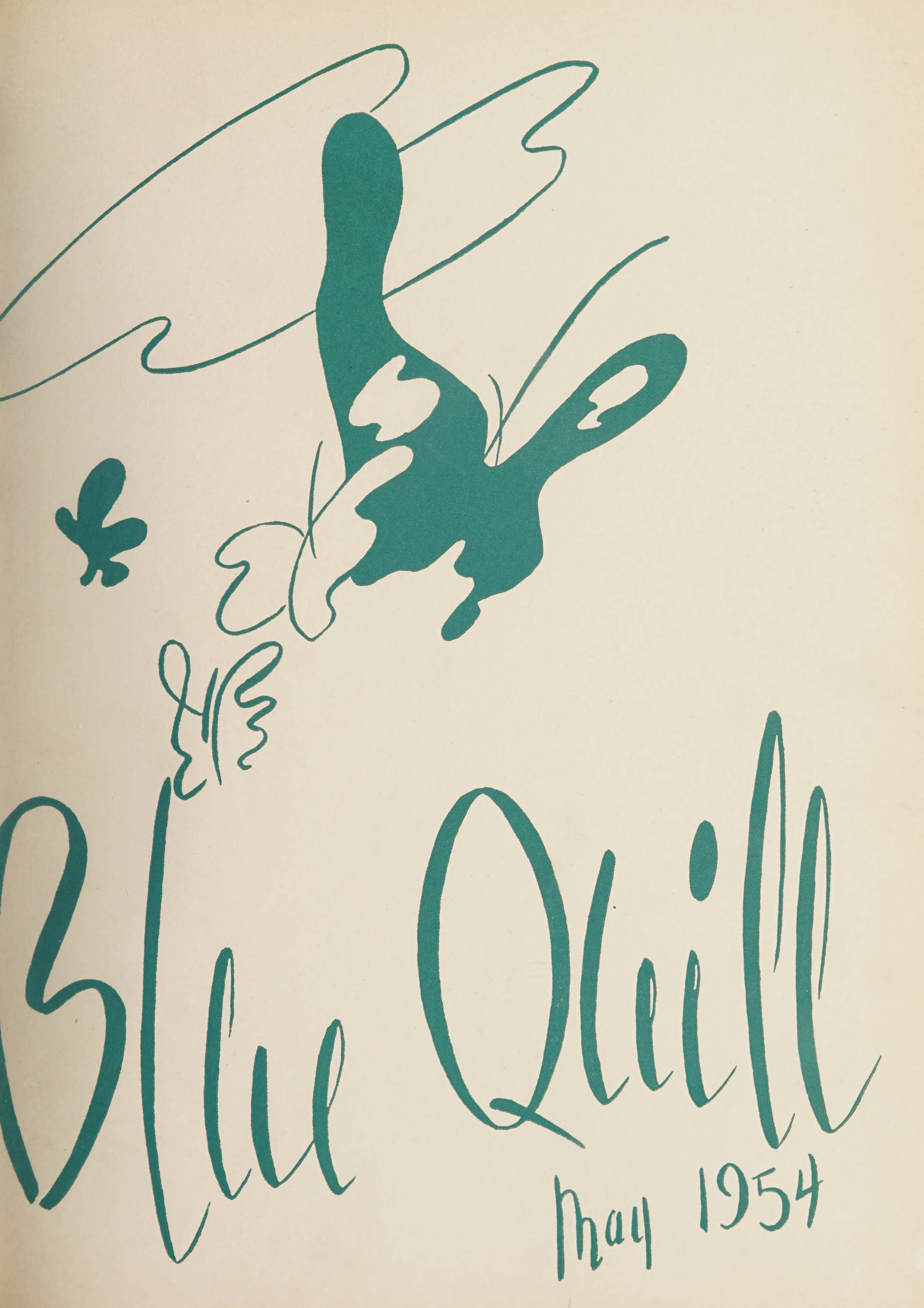 The Blue Quill [March 1954]