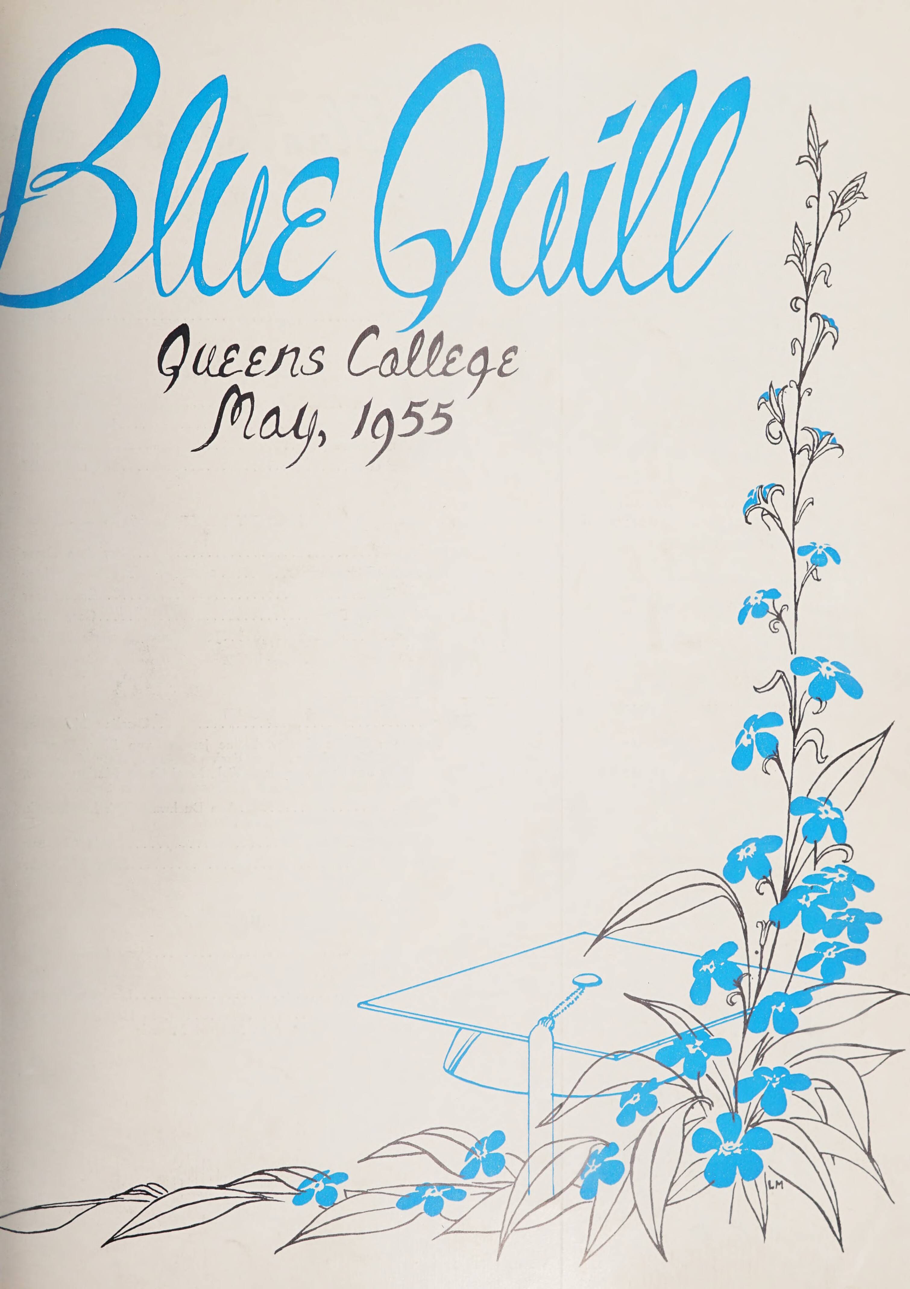 The Blue Quill [May 1955]