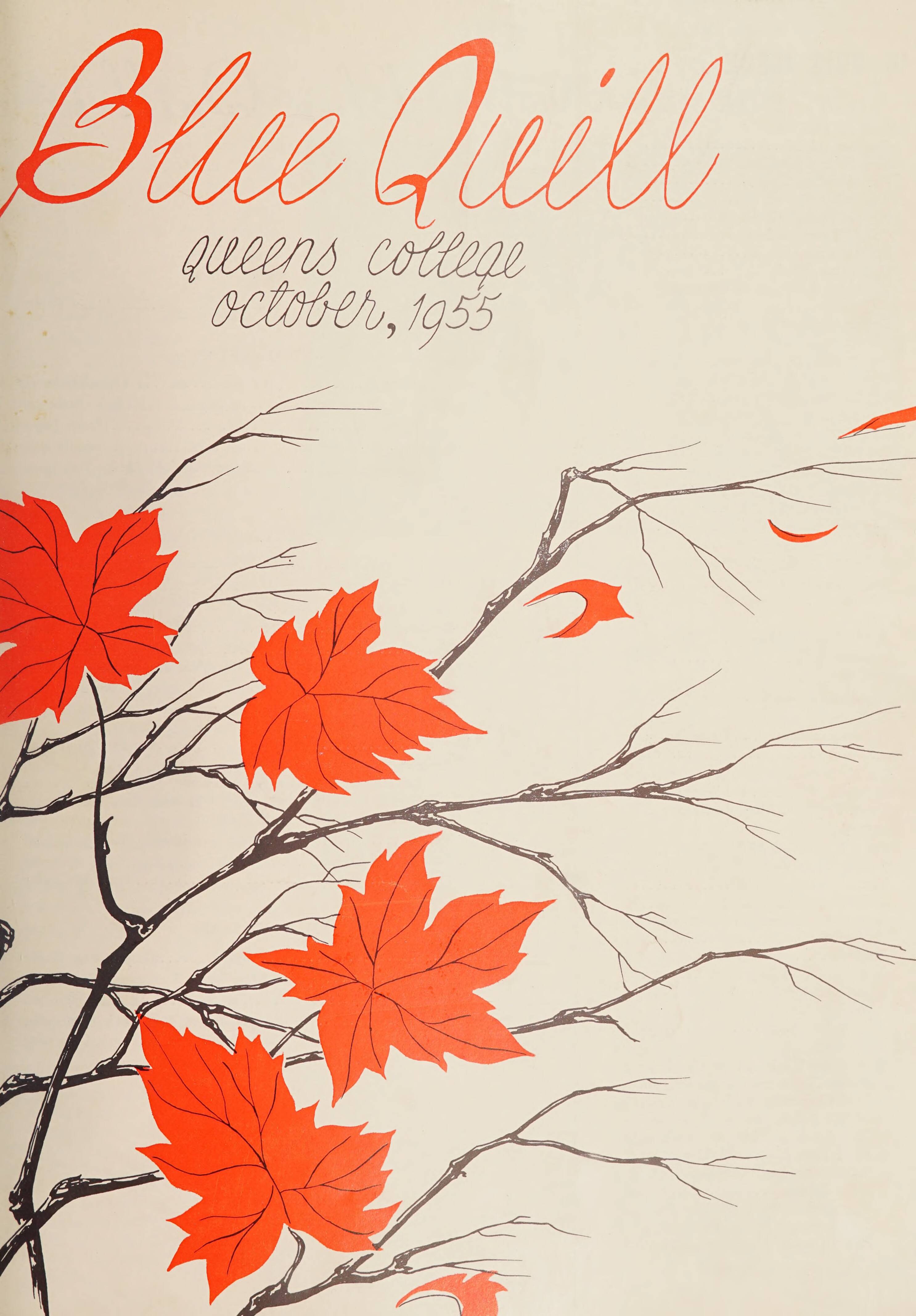 The Blue Quill [October 1955]