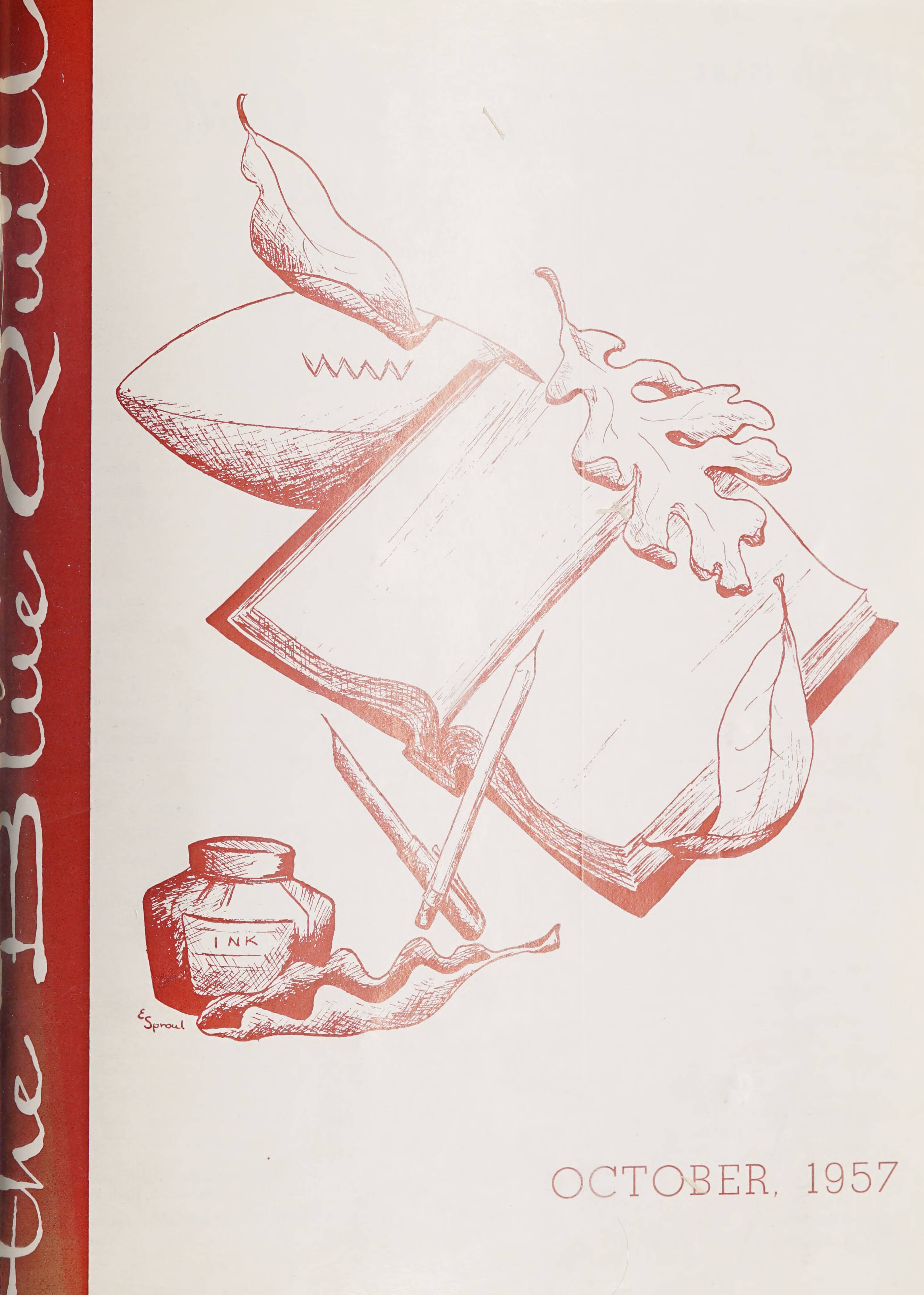 The Blue Quill [October 1957]