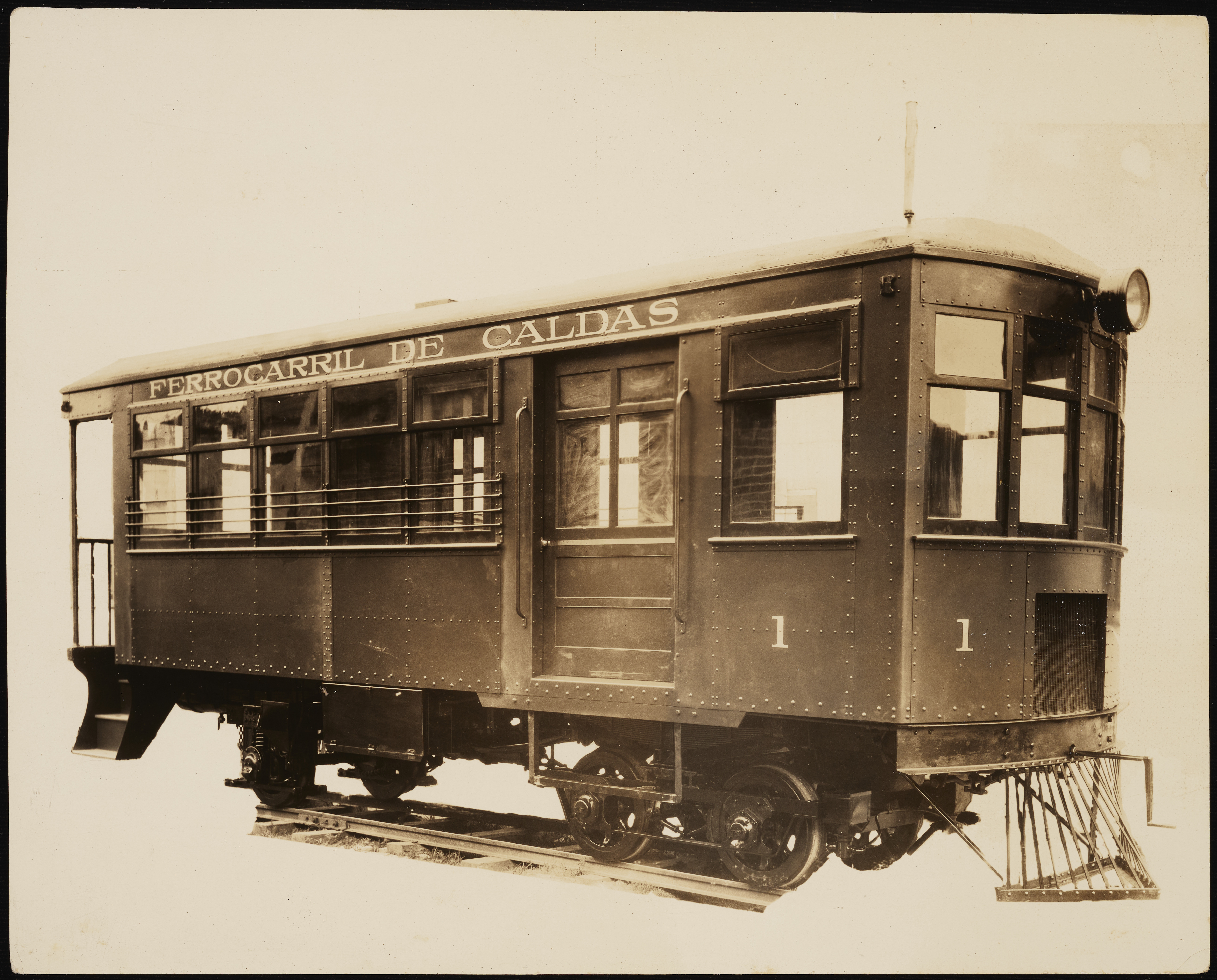 Motor Rail Car Manufactured by Edwards Railway Motor Car Company