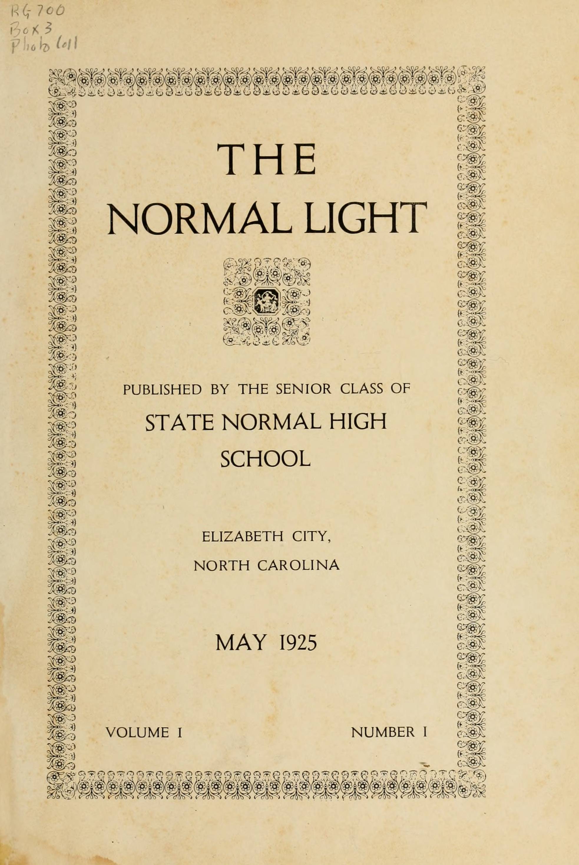 The Normal Light [1925]