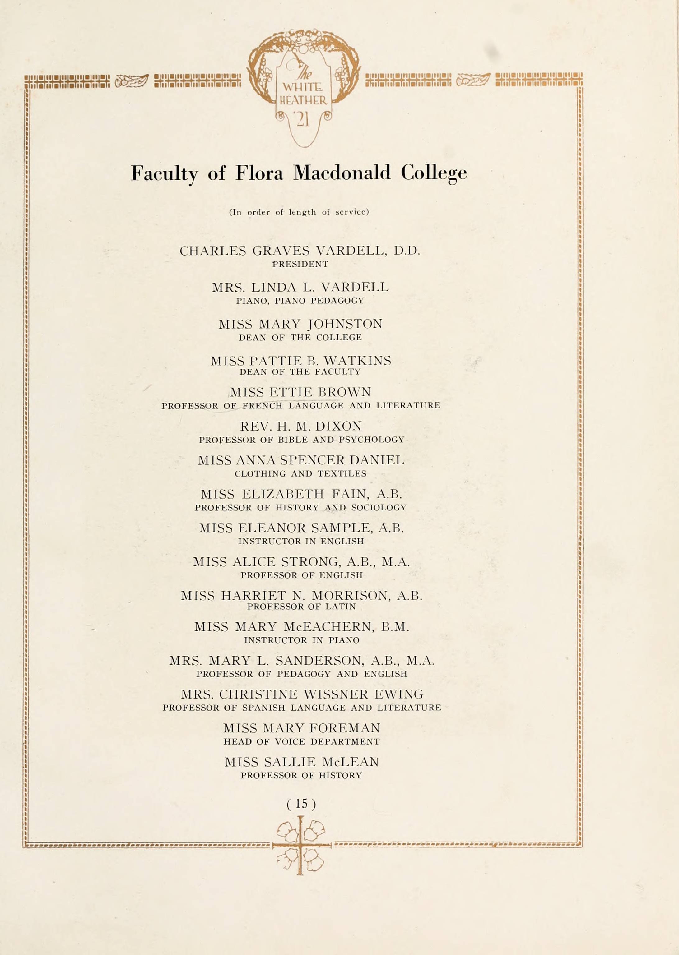 The White Heather [1921]