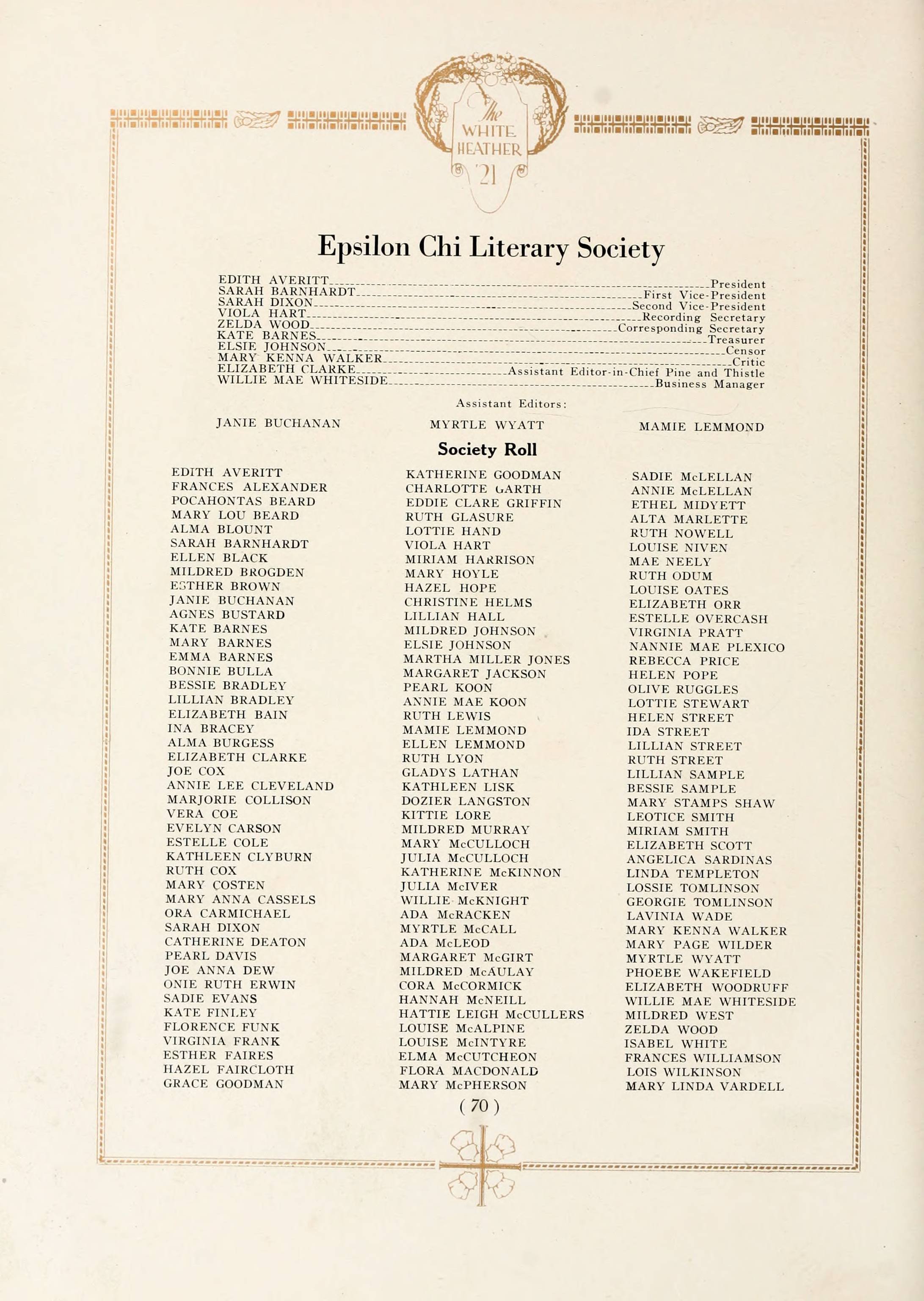 The White Heather [1921]