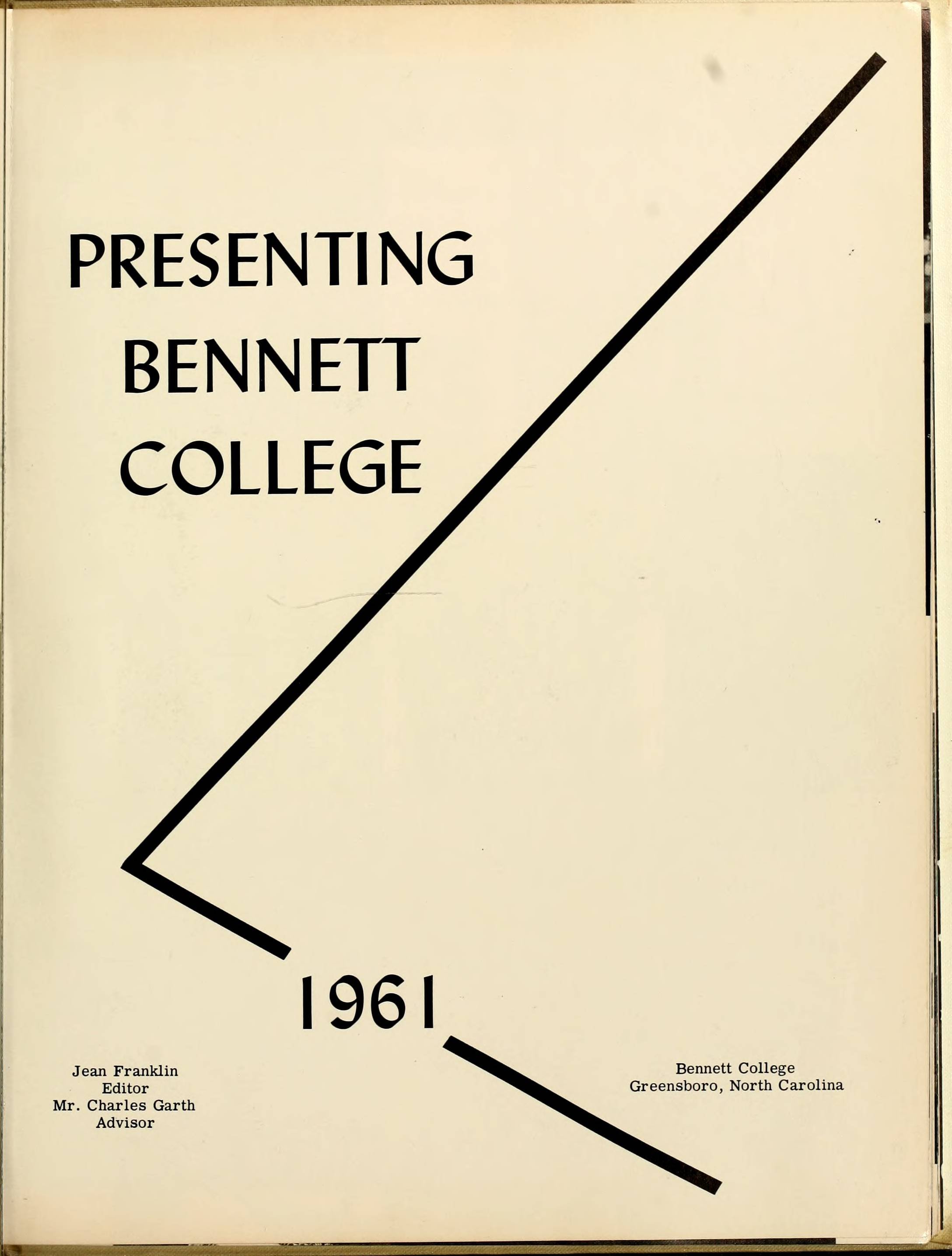 Presenting Bennett College [1962]