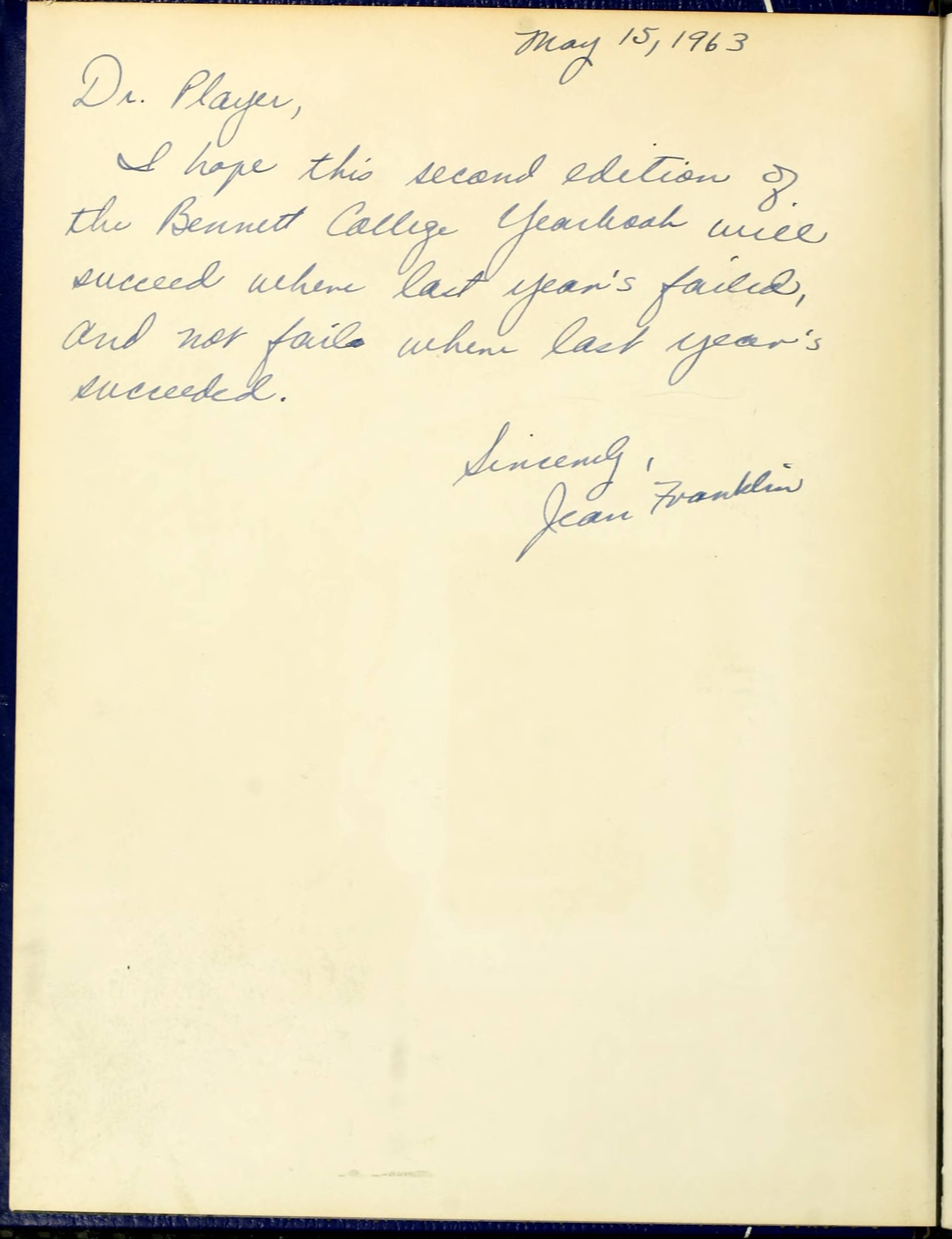 Bennett Belle [1963]