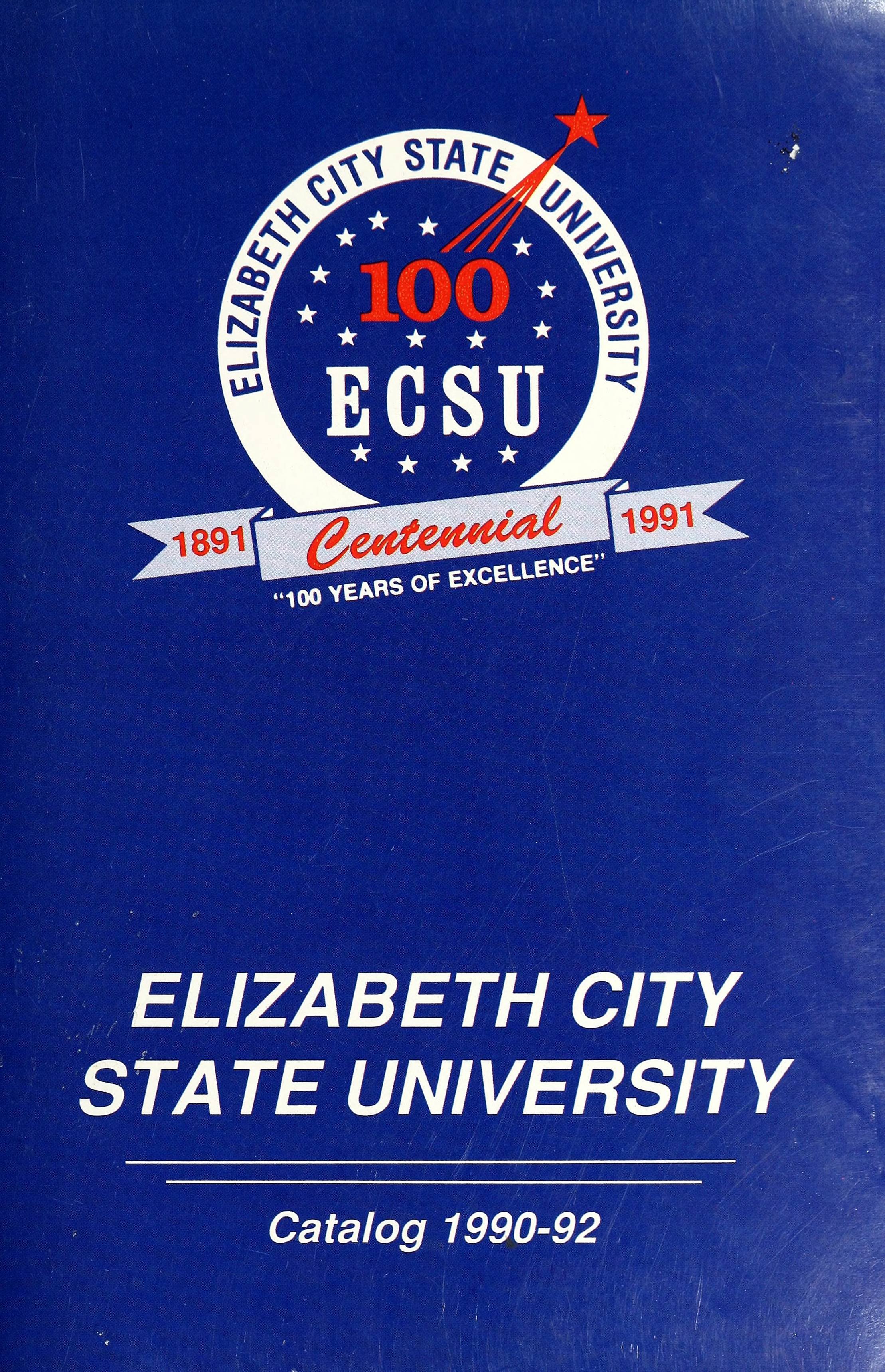 Elizabeth City State University Catalog [1990-1992]