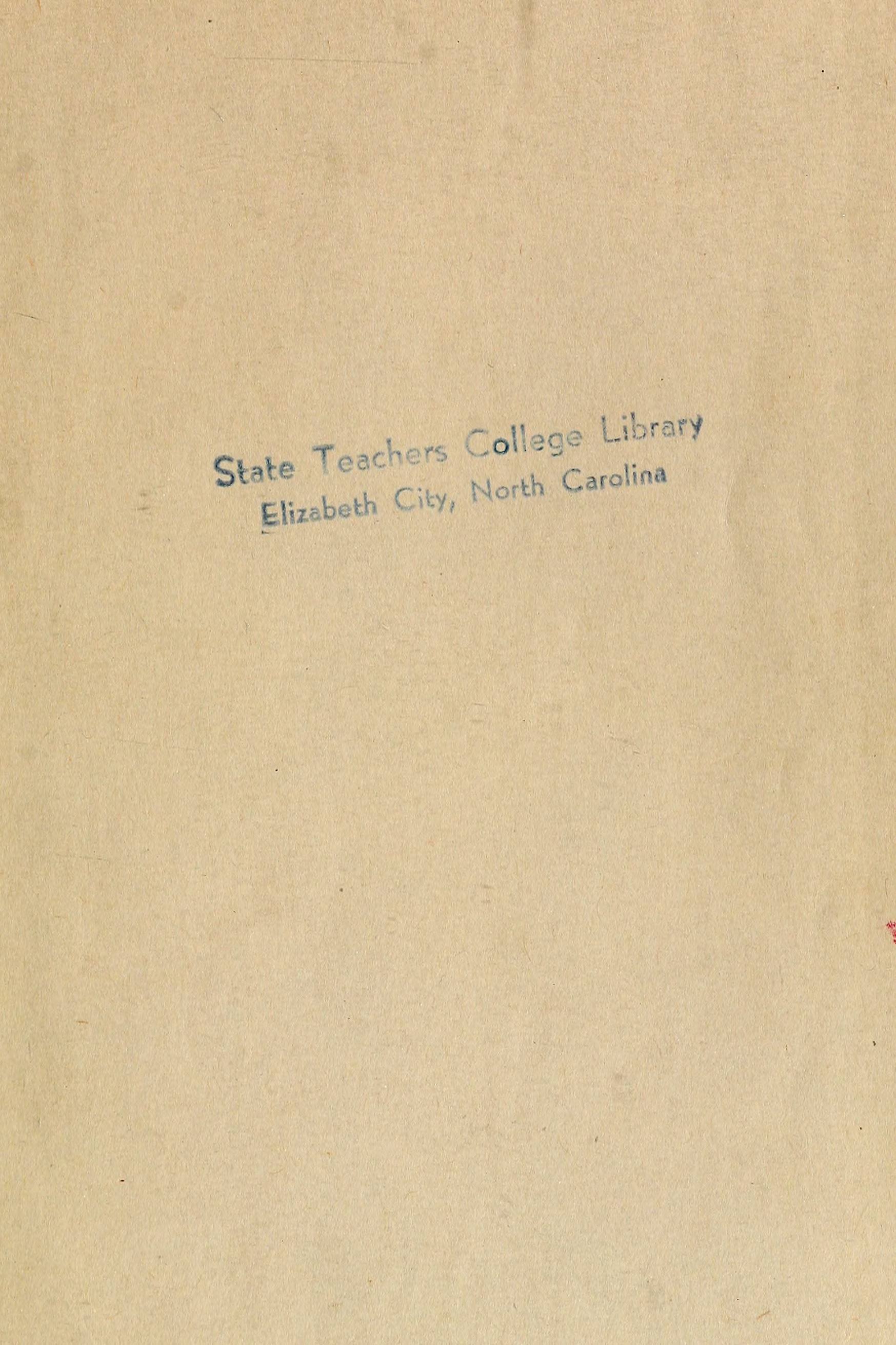 Elizabeth City Teachers College Catalogues [1926-1931]