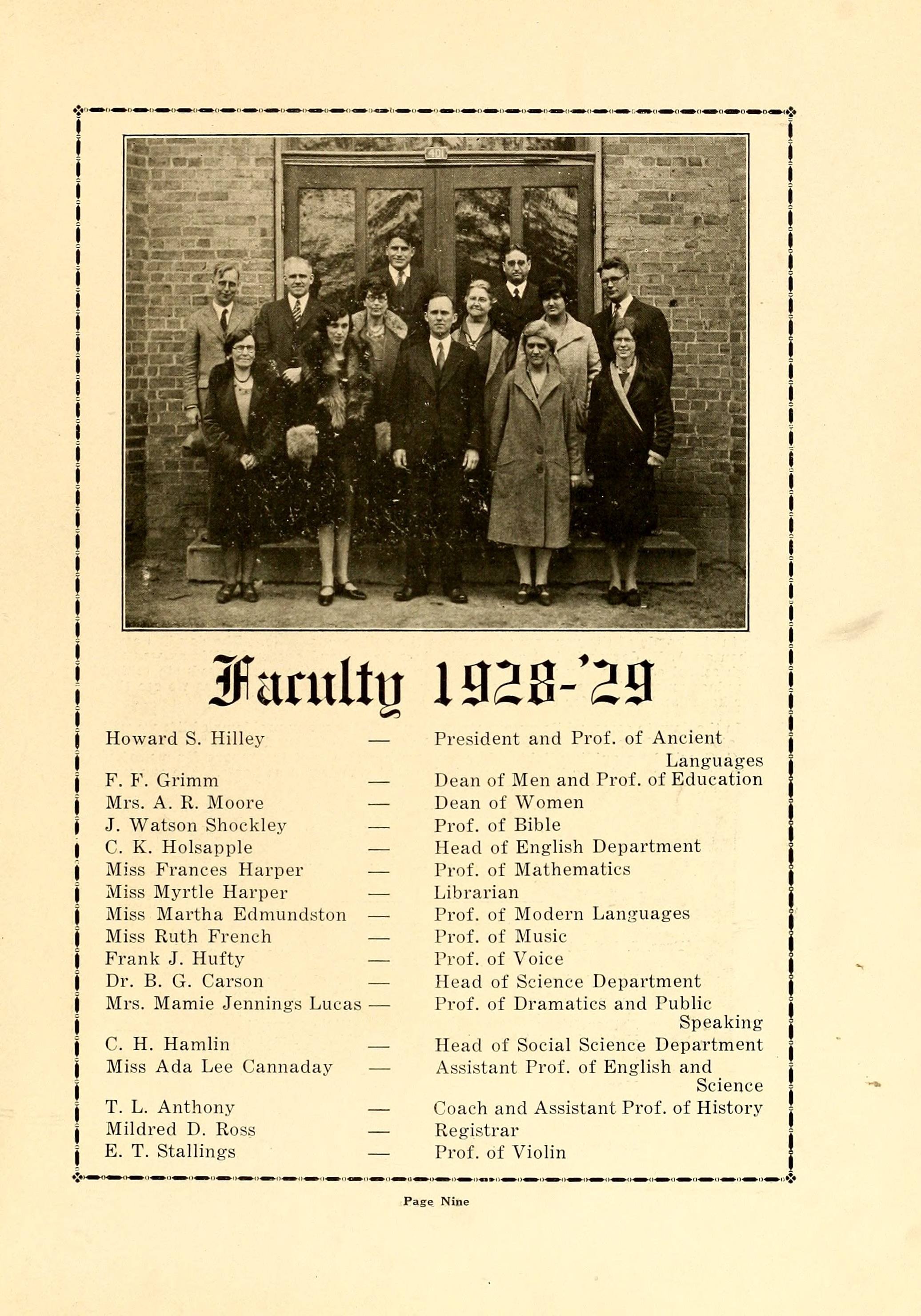 The Collegiate [1929]