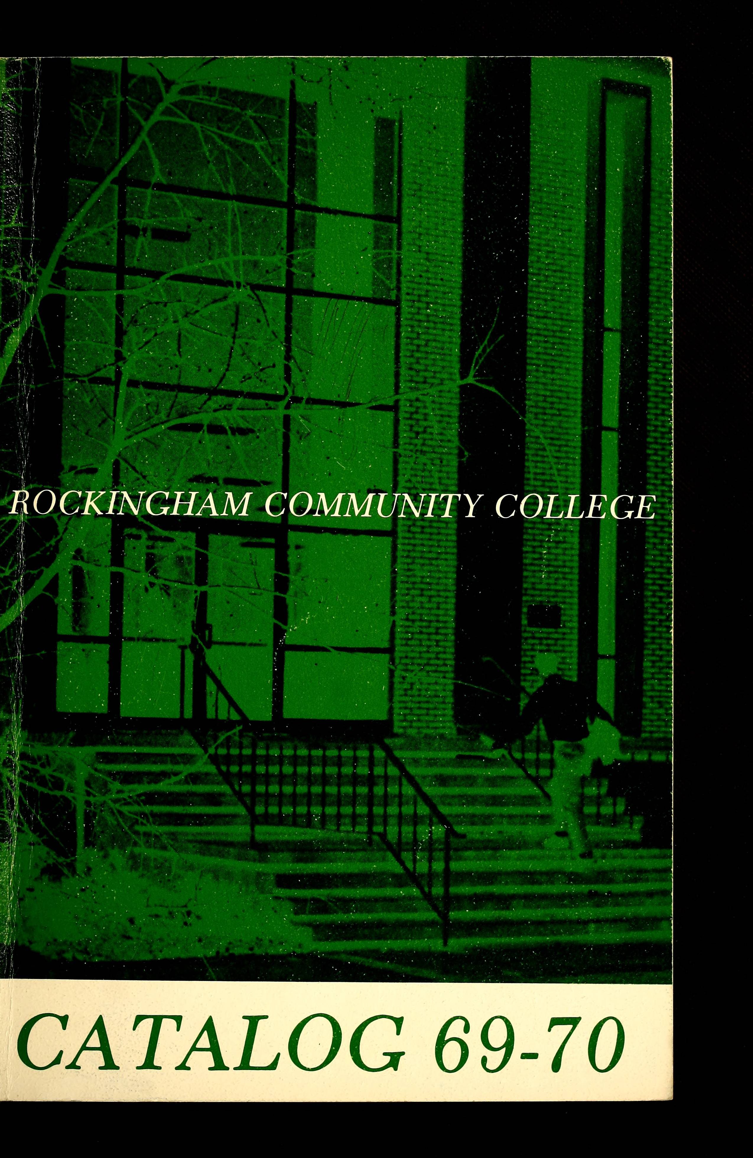 Rockingham Community College Catalog [1969-1970]