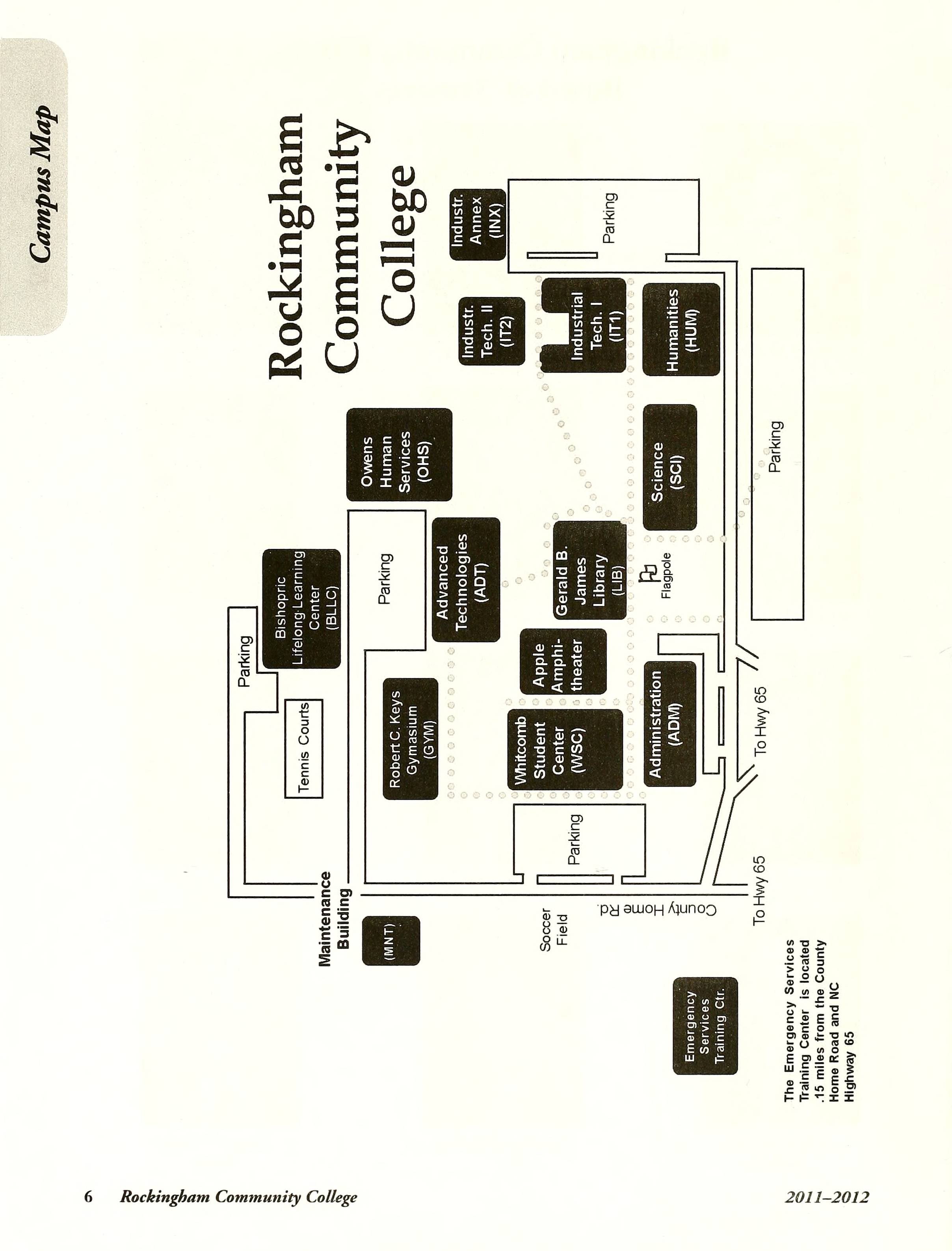 Rockingham Community College Catalog [2011-2012]