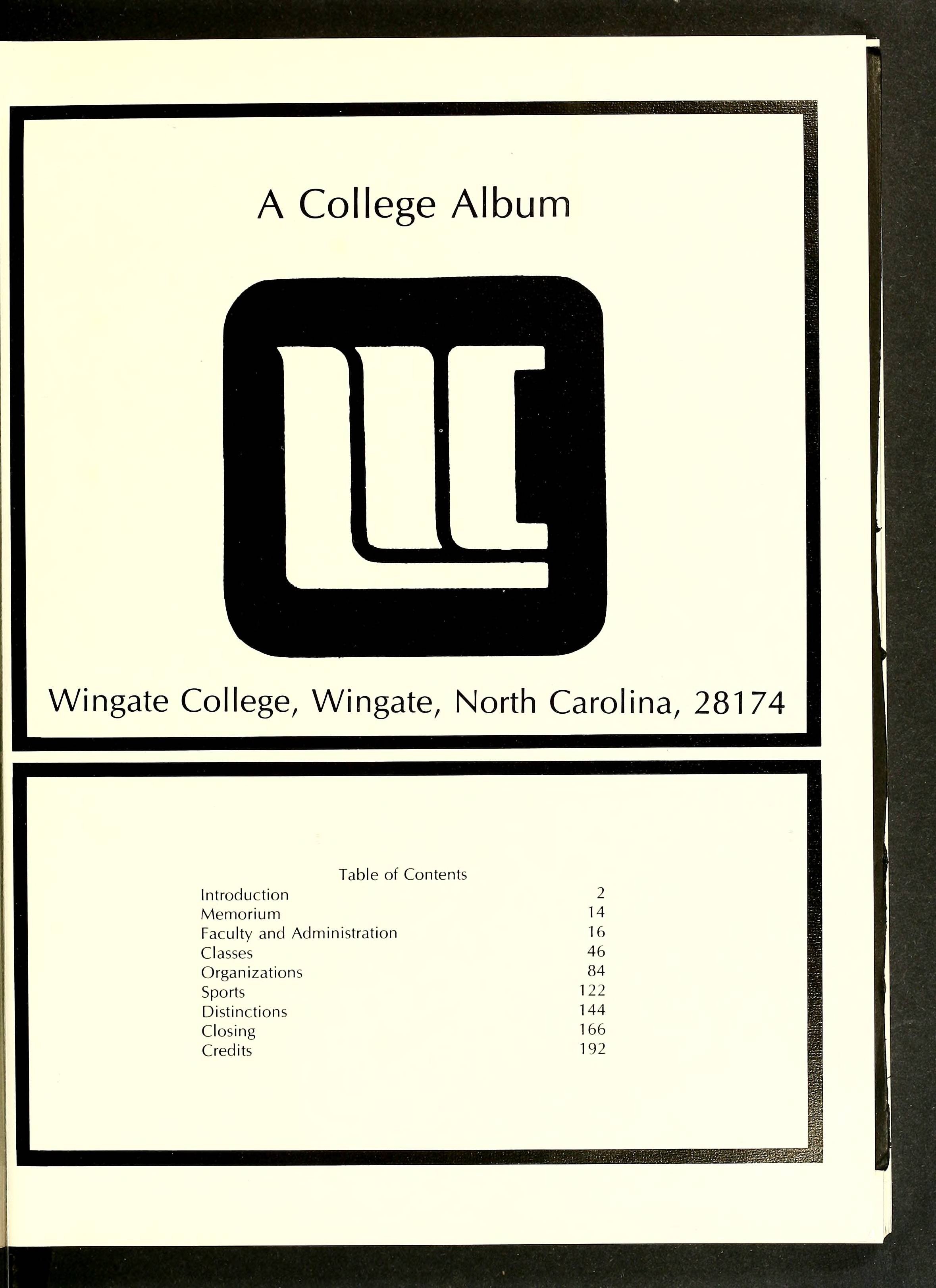 A College Album [1977]