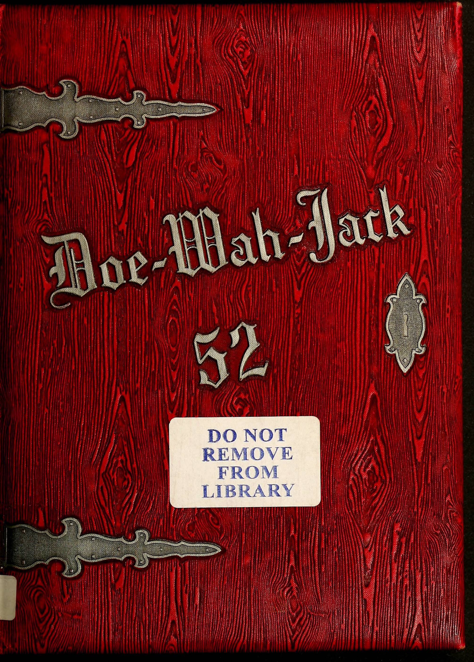 The Doe-Wah-Jack [1952]