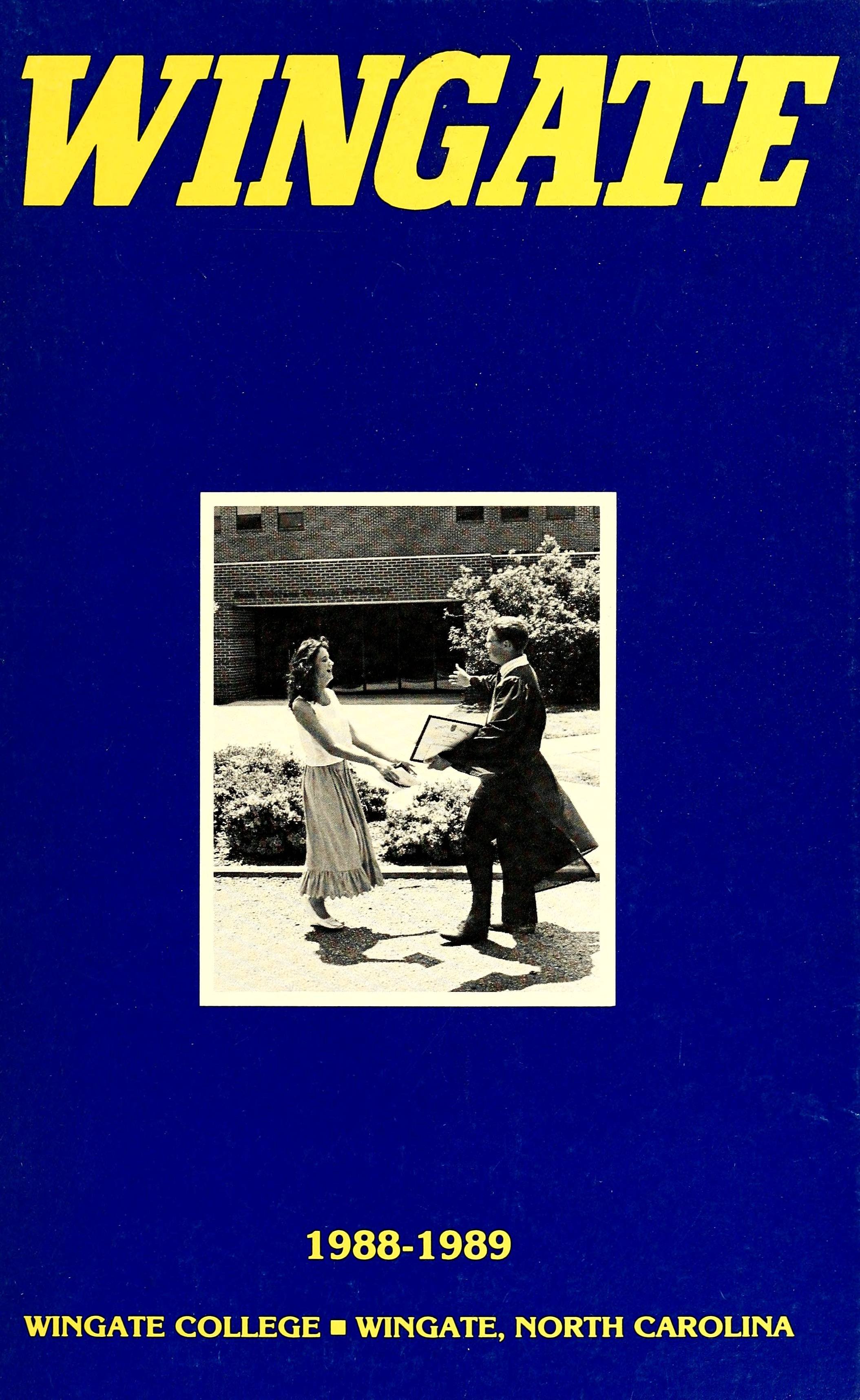 Wingate College Bulletin [1988-1989]